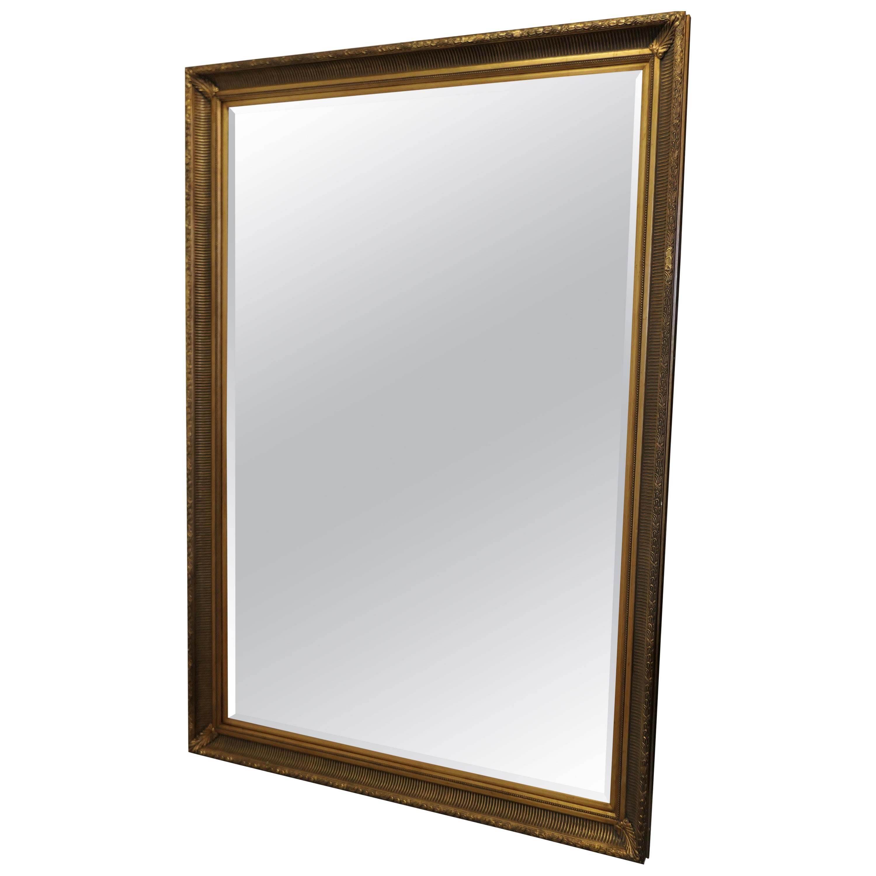 Napoleon III, Distressed, Faded Long Wall Mirror at 1stDibs