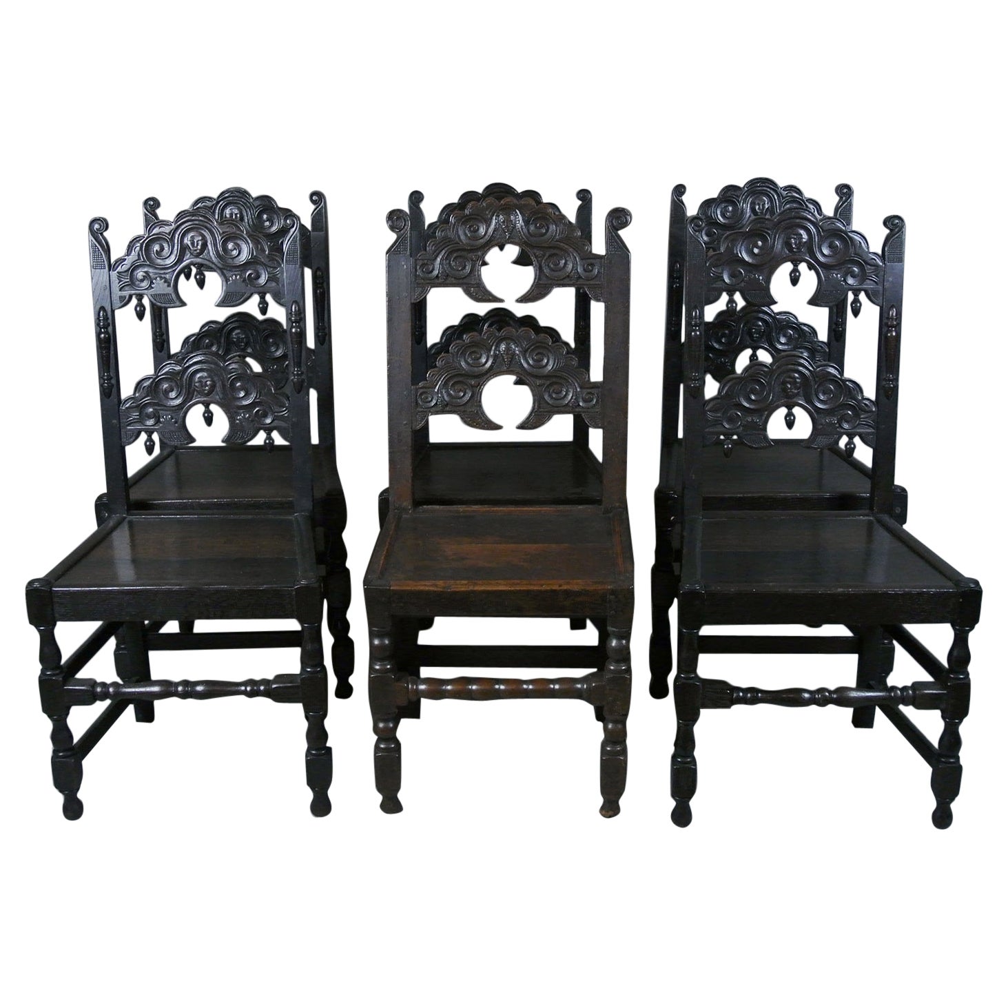 Early Thames Valley Windsor Wheel Back Chair c. 1800 For Sale at 1stDibs