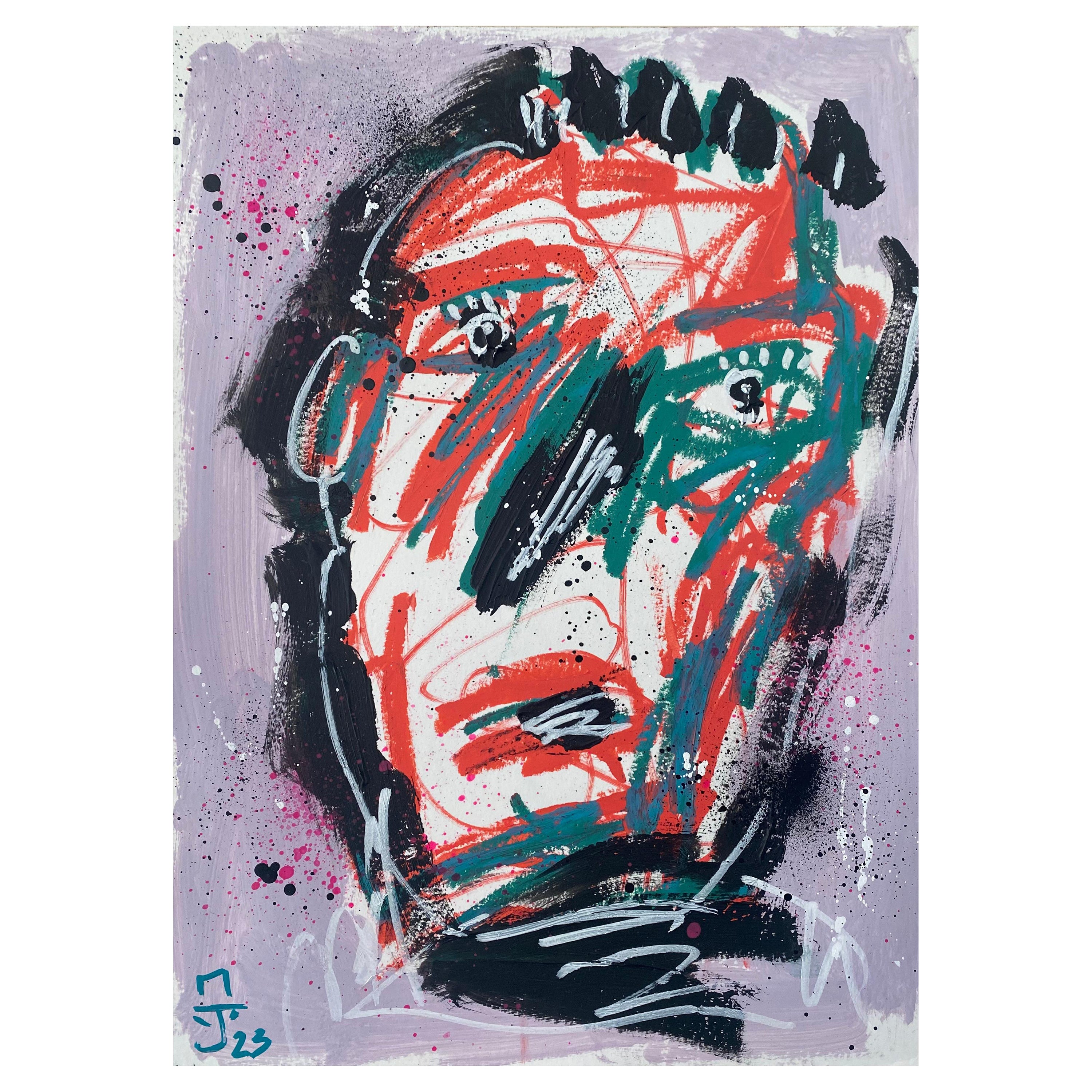 Jazzu – « Brut » Techniques Mixtes Sur Feuille 2023 For Sale at 1stDibs