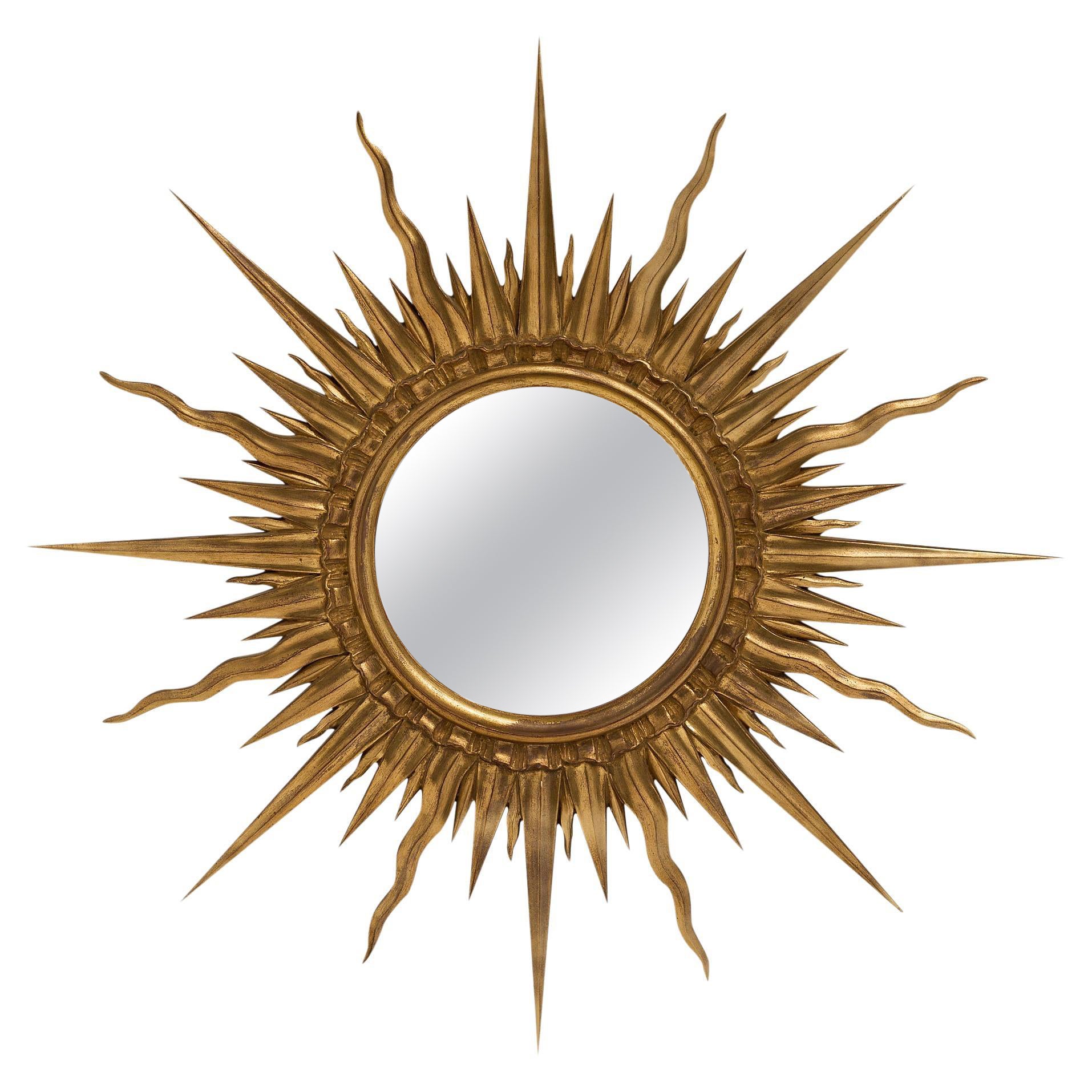 French Art Deco Period Sunburst at 1stDibs | sun mirror