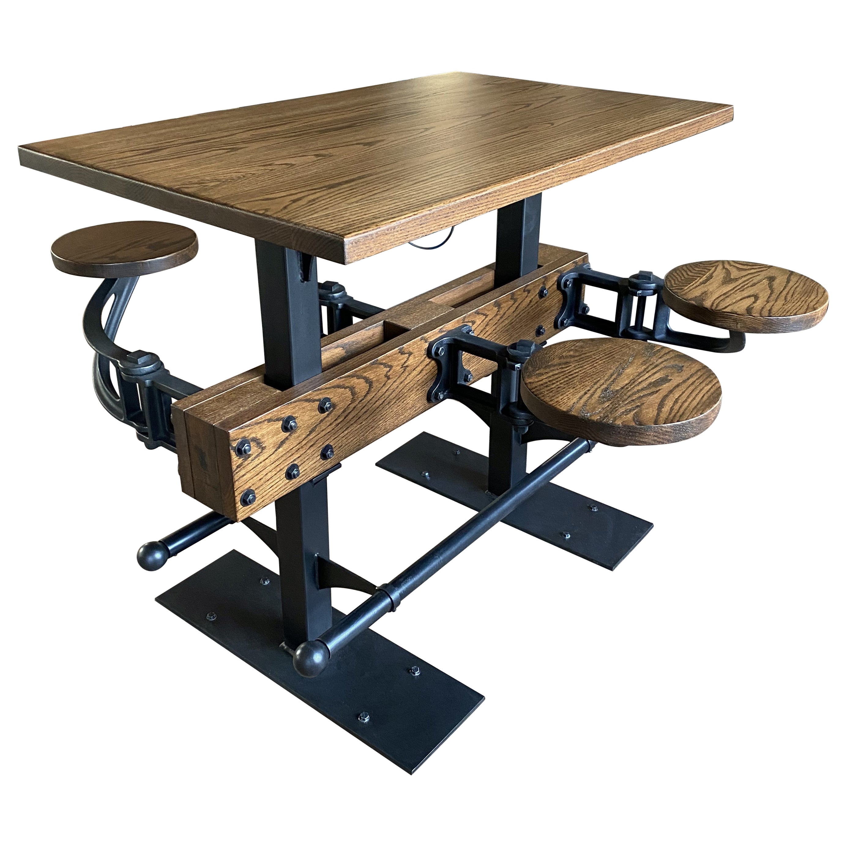 Communal Pub Height and Restaurant Dining Table For Sale at 1stDibs ...
