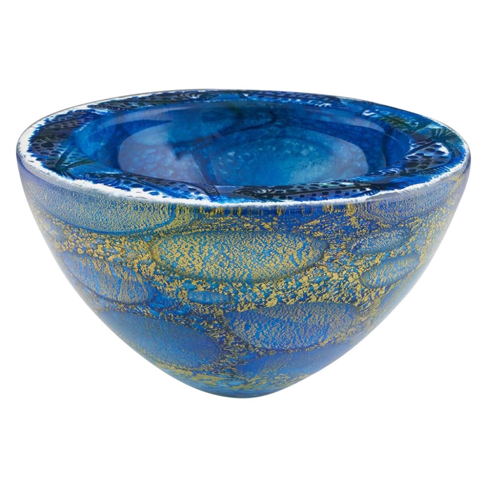 Timothy Harris Trial Bowl Isle of Wight Glass Studio Day, 2011 For Sale ...