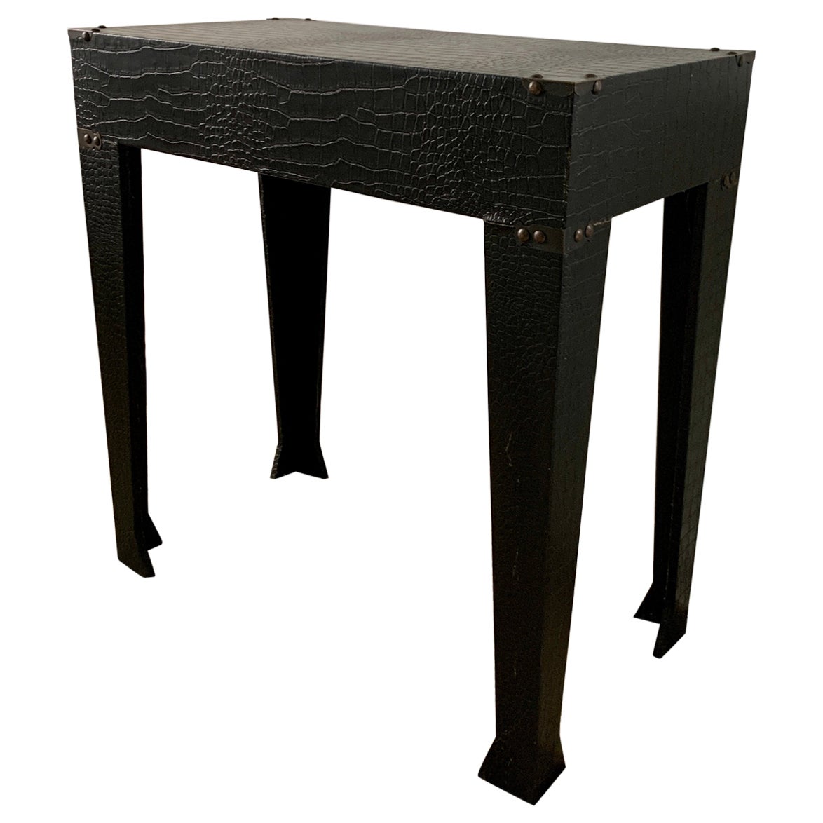 Faux Leather Tables - 225 For Sale at 1stDibs | faux leather table