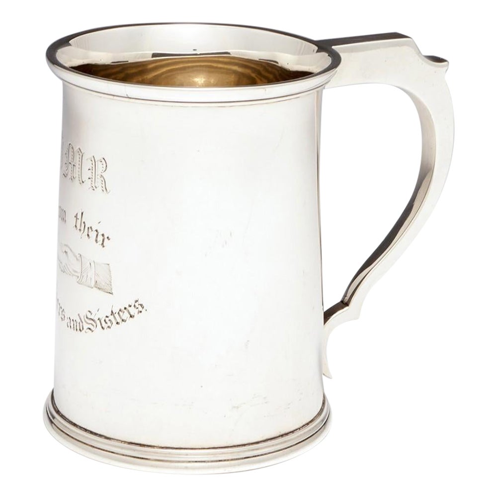 Antique German Silver Quart and a Half Coin Tankard at 1stDibs | german ...