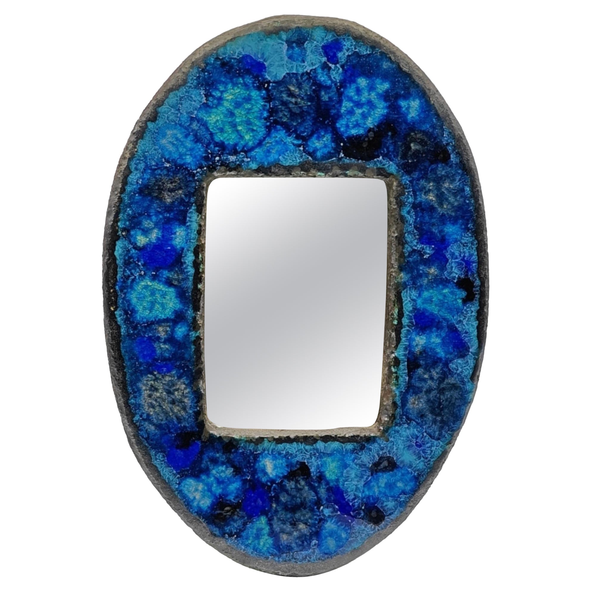 French Ceramic Mirror For Sale at 1stDibs