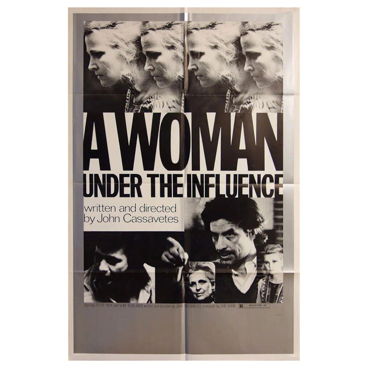 A Woman Under The Influence, Unframed Poster, 1974 For Sale at 1stDibs