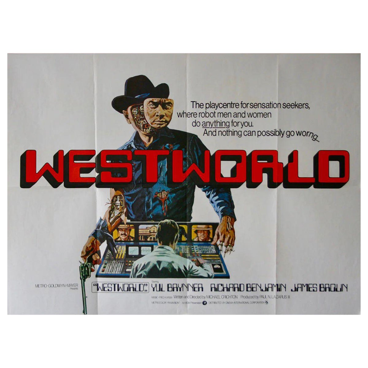 Westworld, Unframed Poster, 1973 For Sale at 1stDibs