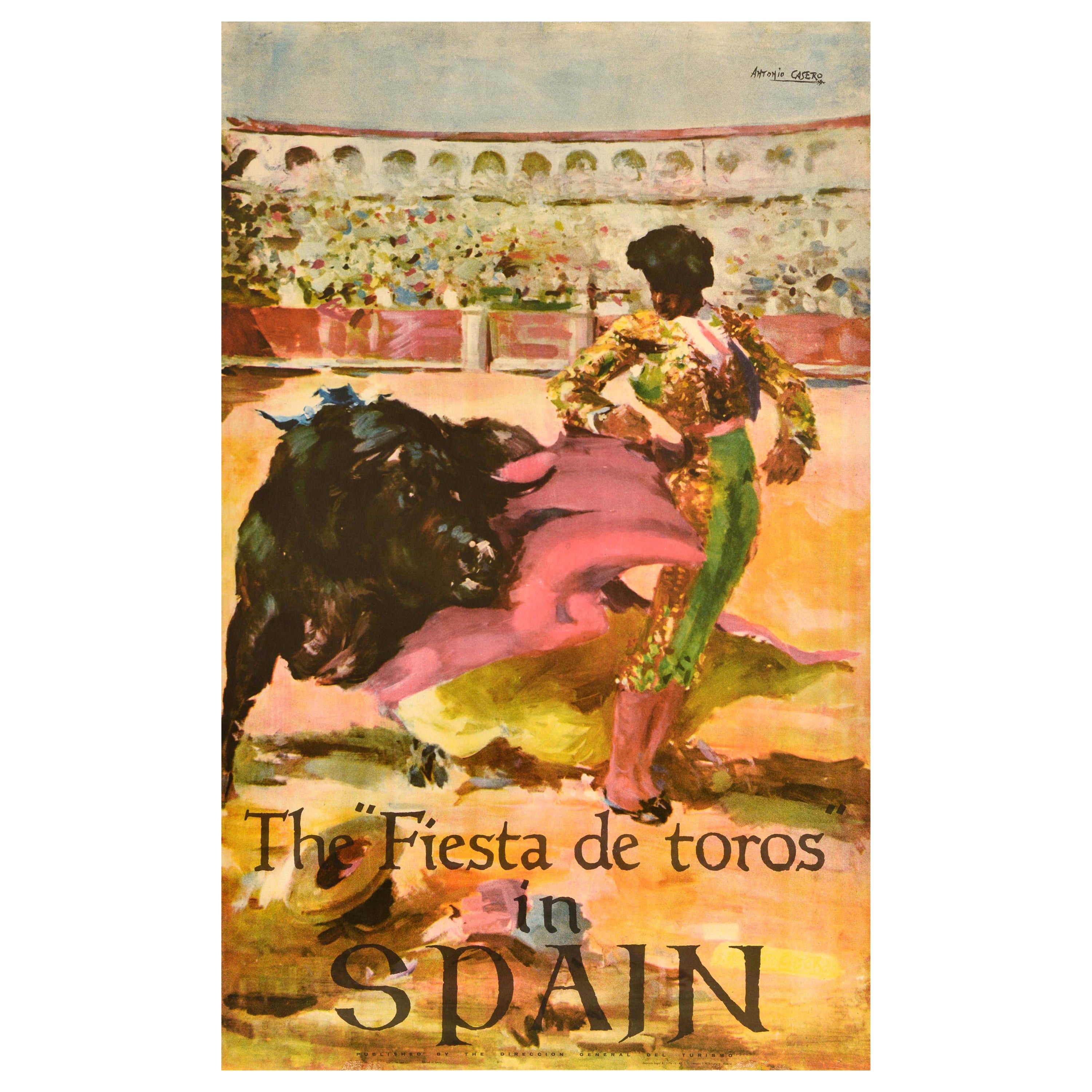 Bullfighting Posters Vintage - 15 For Sale on 1stDibs | bull fighting ...