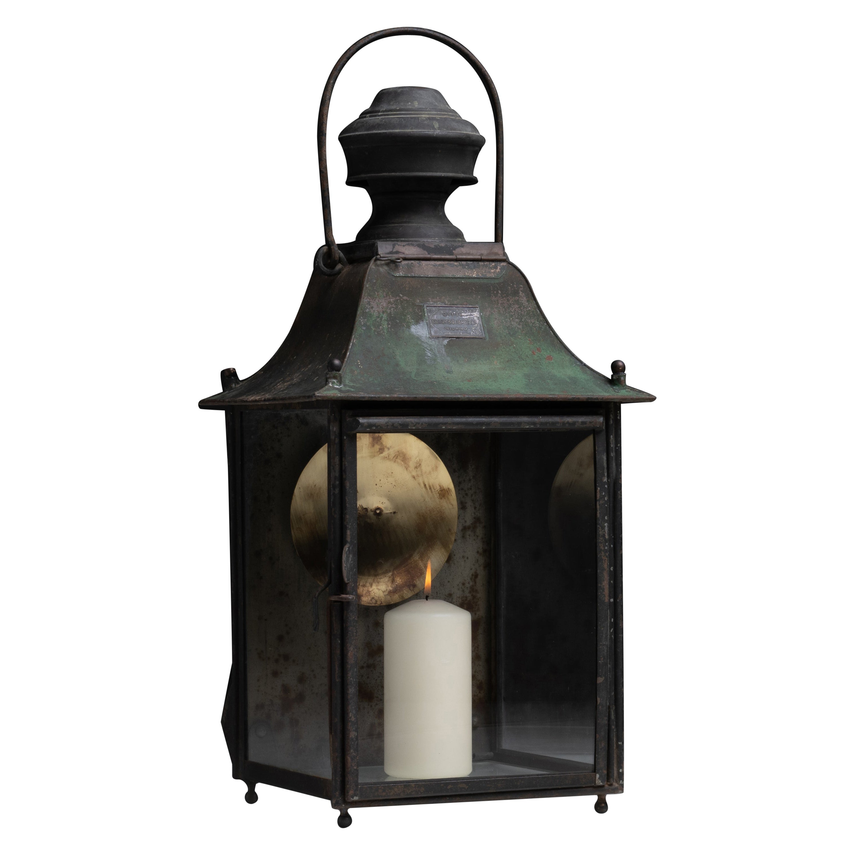 Copper Lantern, Italy circa 1880 For Sale at 1stDibs
