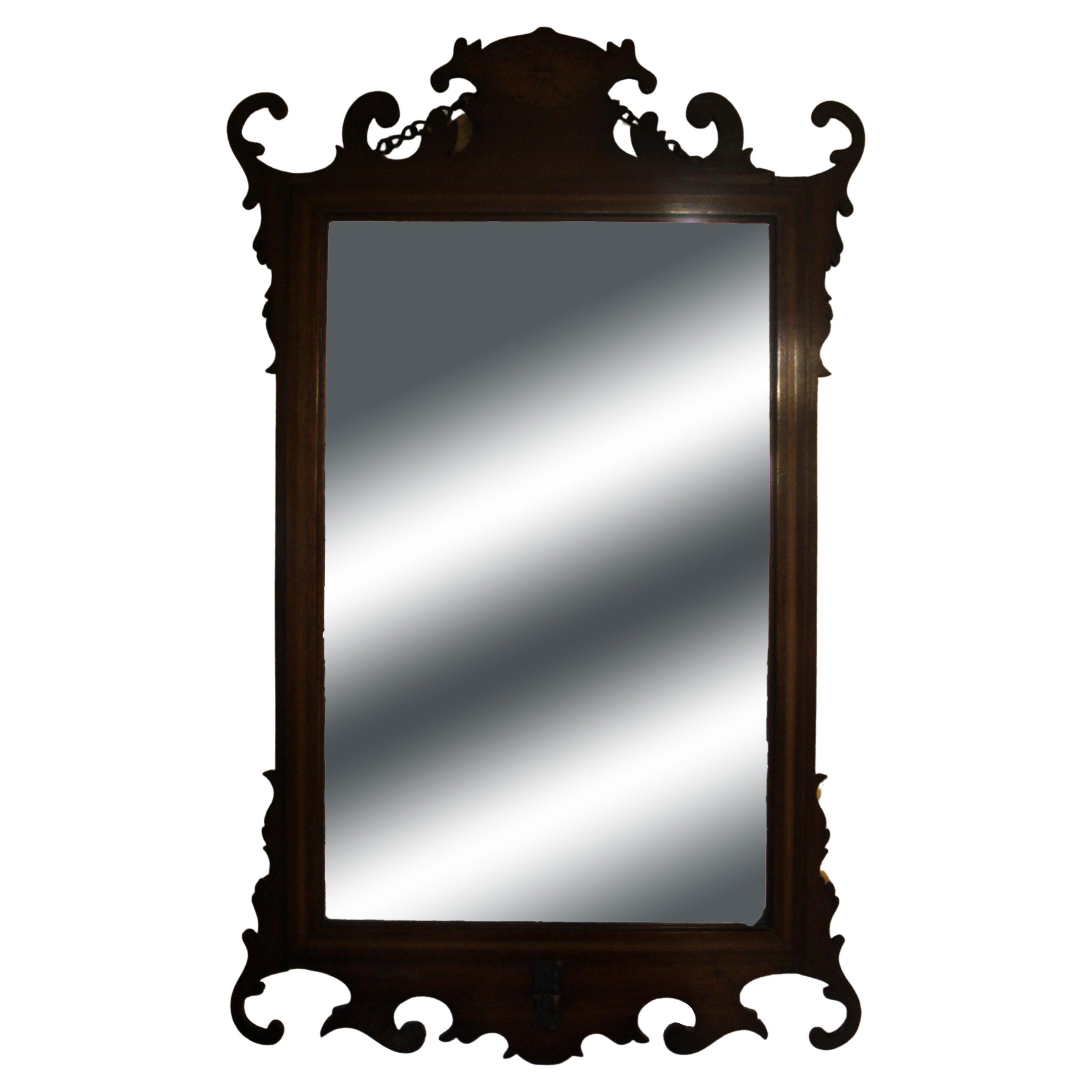 Late 19th Century Georgian Style Mirror For Sale at 1stDibs