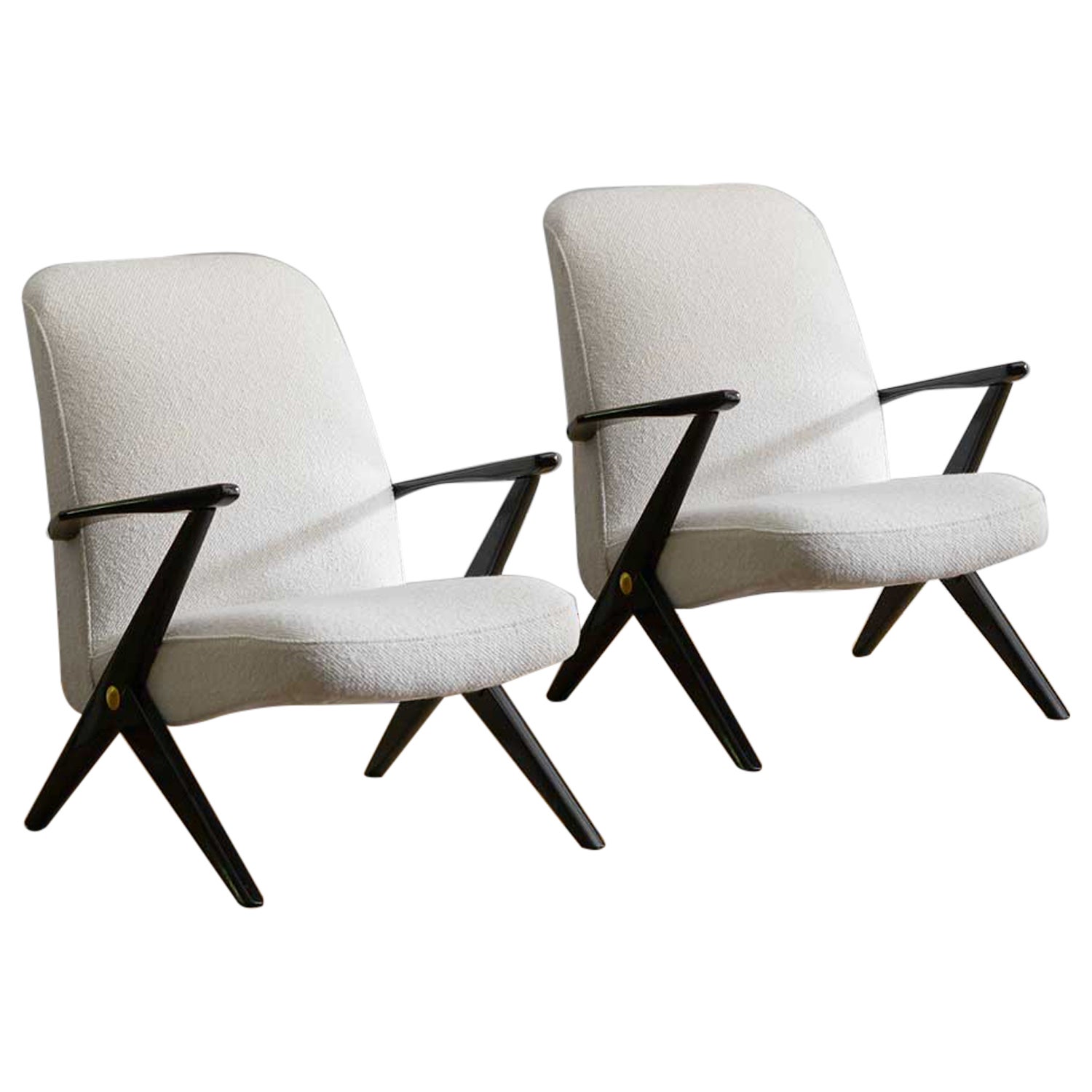 Triva armchairs by Bengt Ruda for Nordisk Kompaniets, 1955 (set of 2 ...