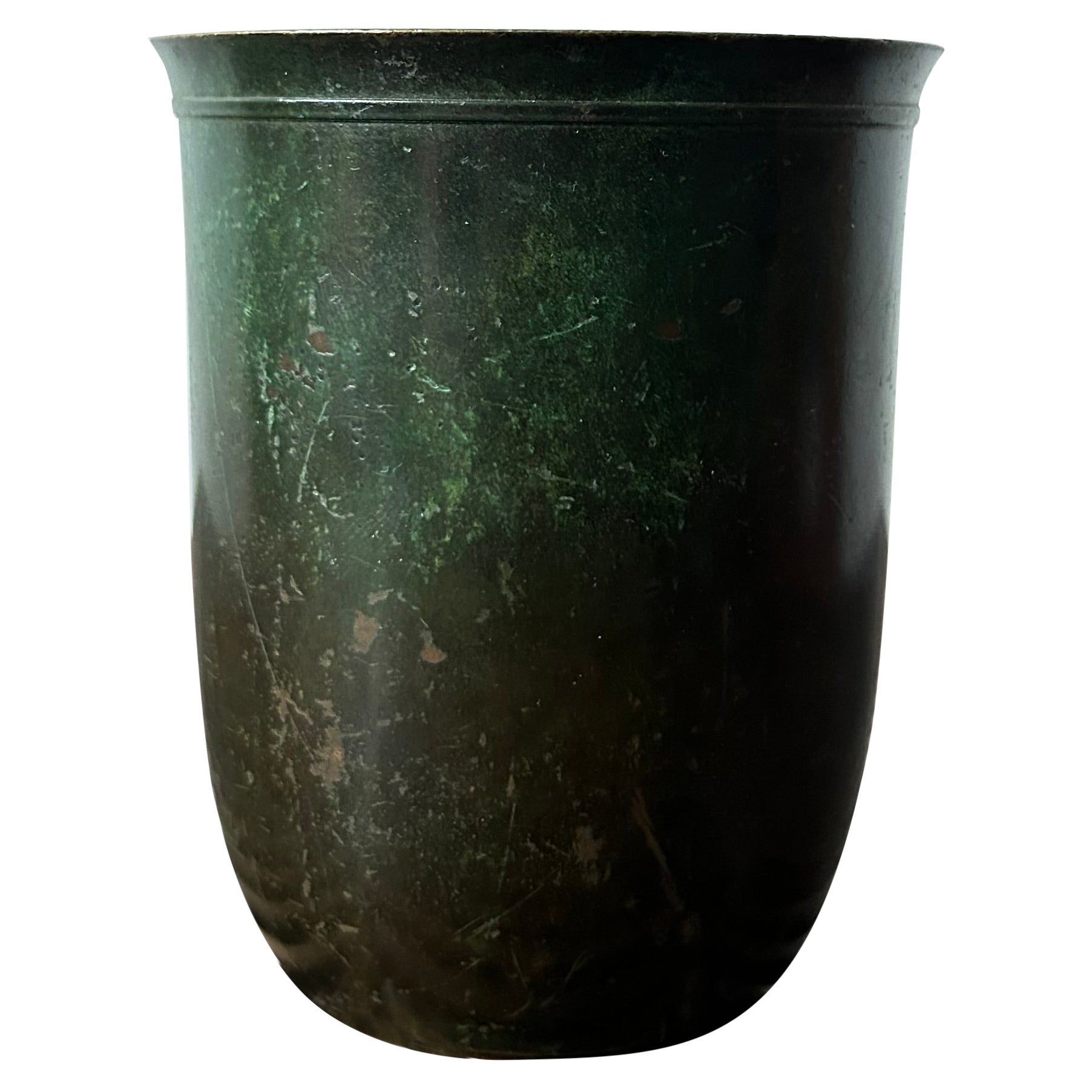Large Bronze Vase by Just Andersen For Sale at 1stDibs