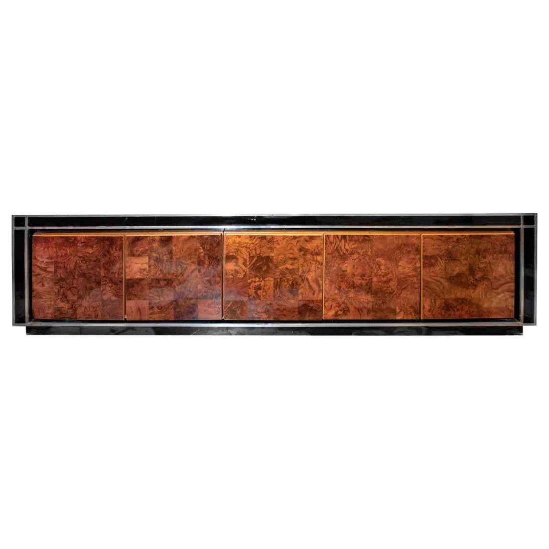 Vintage Sideboard is a design work realized by Willy Rizzo, in 1970s ...