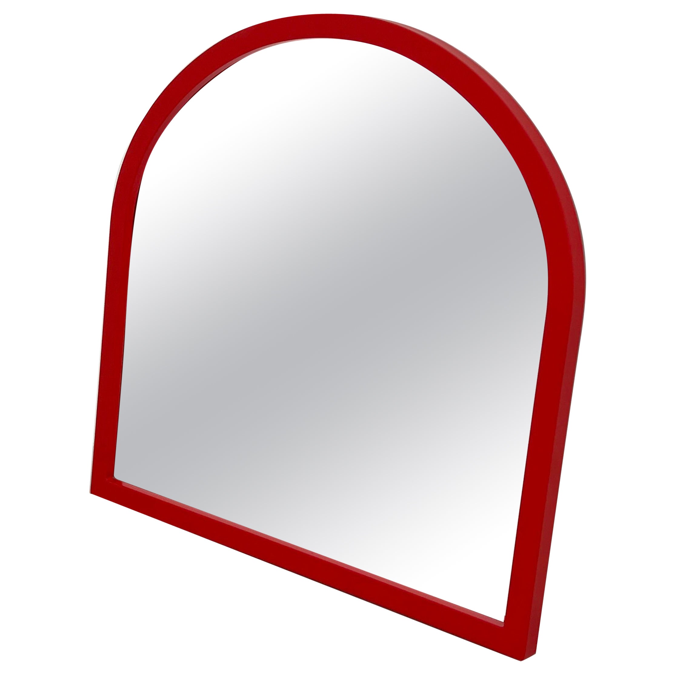 Red Frame Mirror by Anna Castelli Ferrieri for Kartell, 1980s For Sale ...