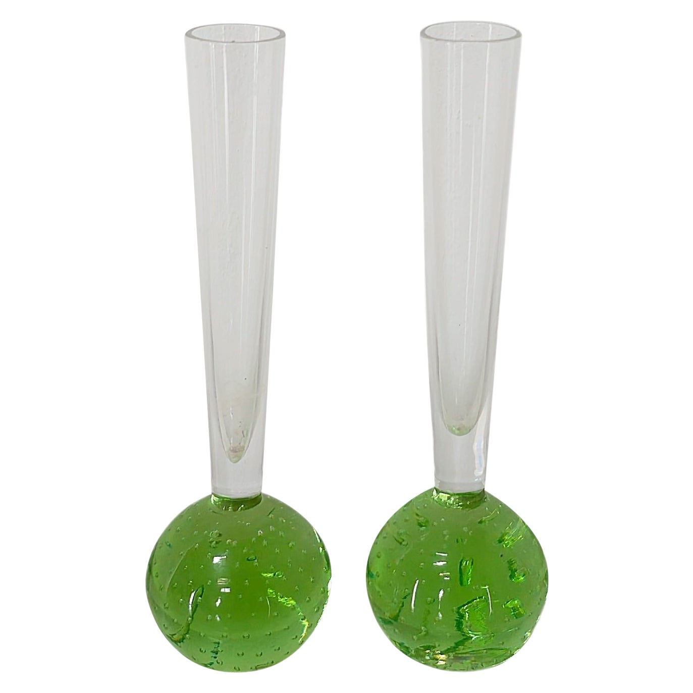 Decorative Object Bottle Attributed to Seguso Murano Glass Midcentury ...