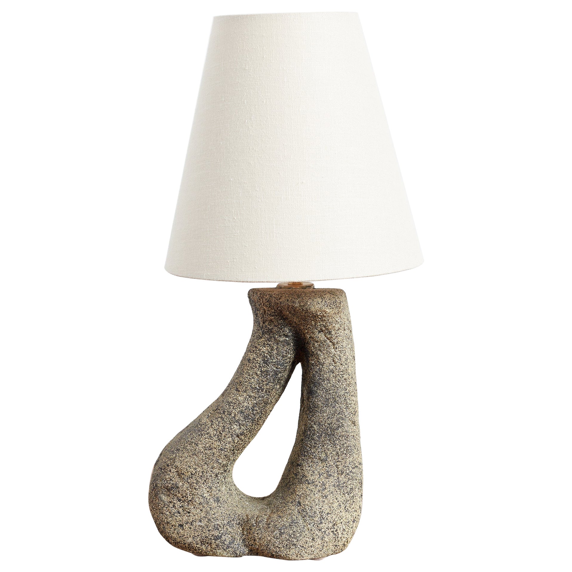 French Granite Table Lamp For Sale at 1stDibs