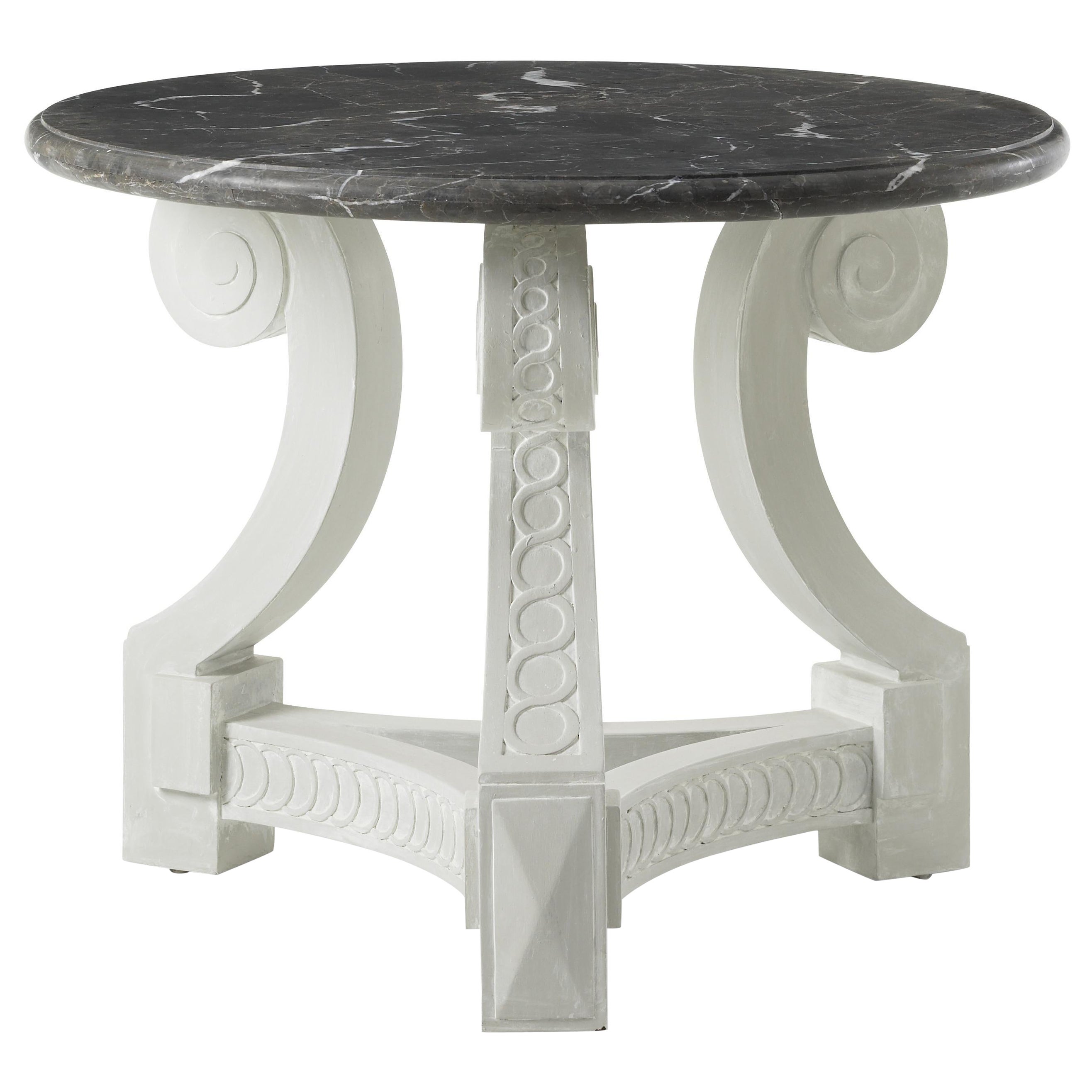 Bunny Williams Home Scroll Side Table For Sale at 1stDibs