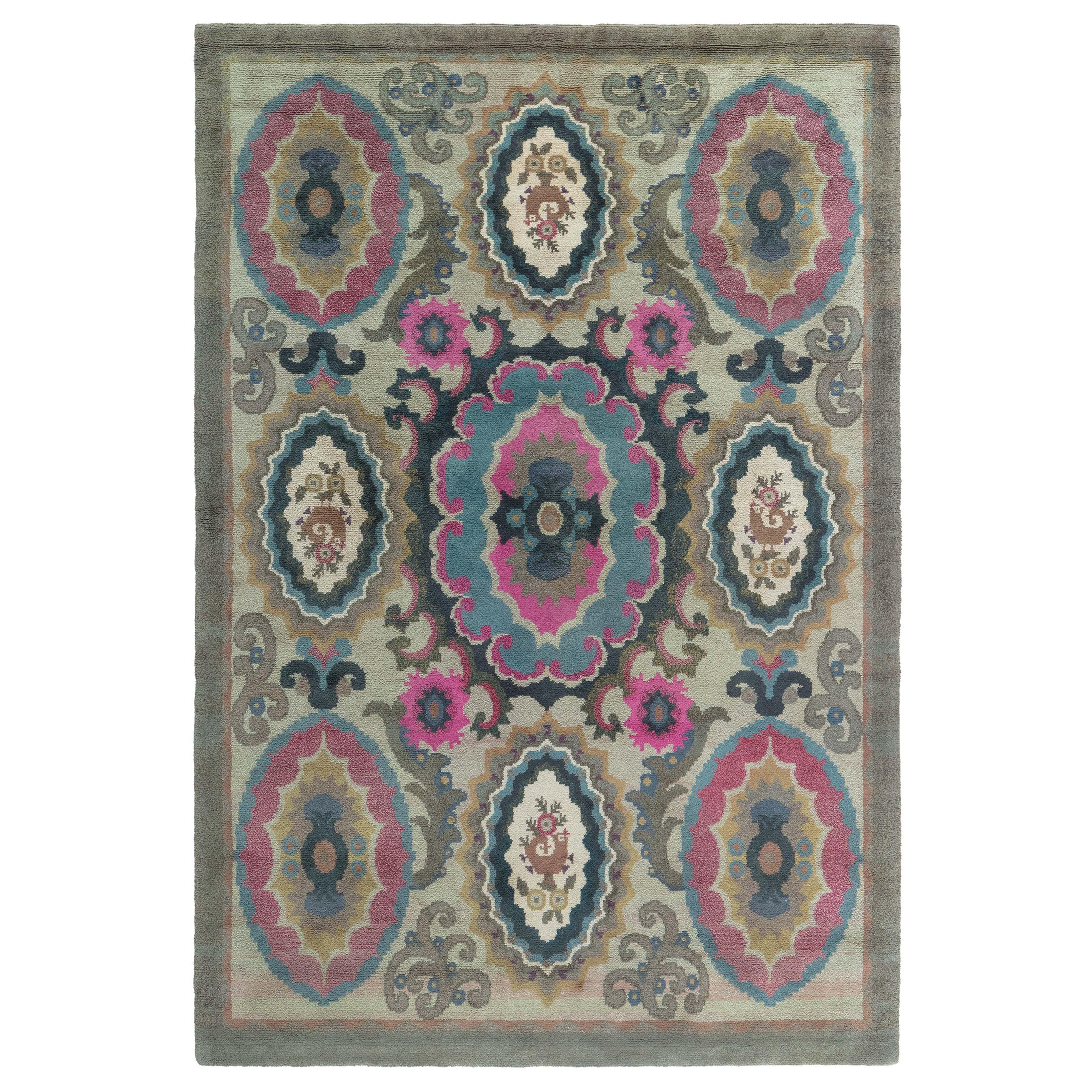 Doris Leslie Blau Collection Swedish Rug by Agda Osterberg For Sale at ...