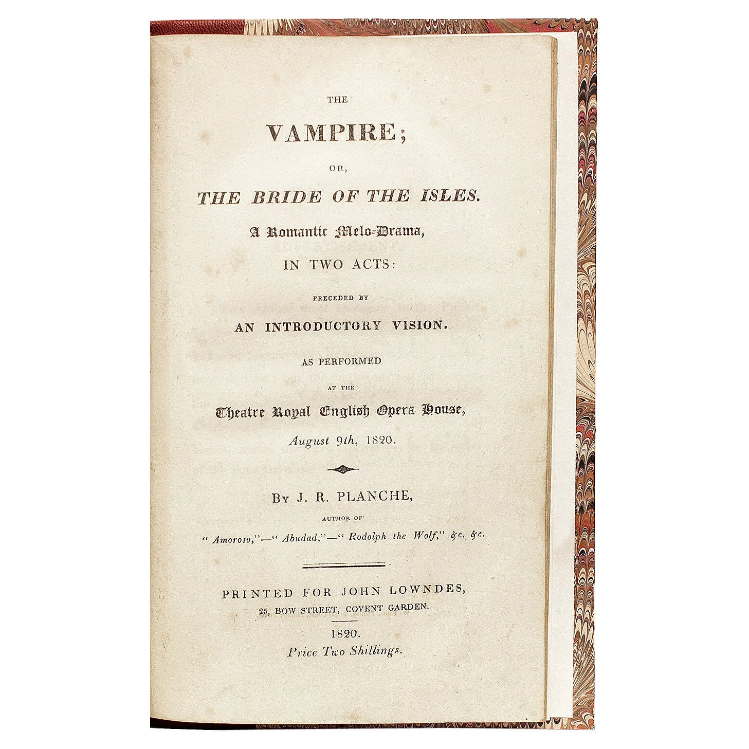 Cyprien Berard - Lord Ruthwen, ou Les Vampires - 1820 - FIRST FRENCH ...
