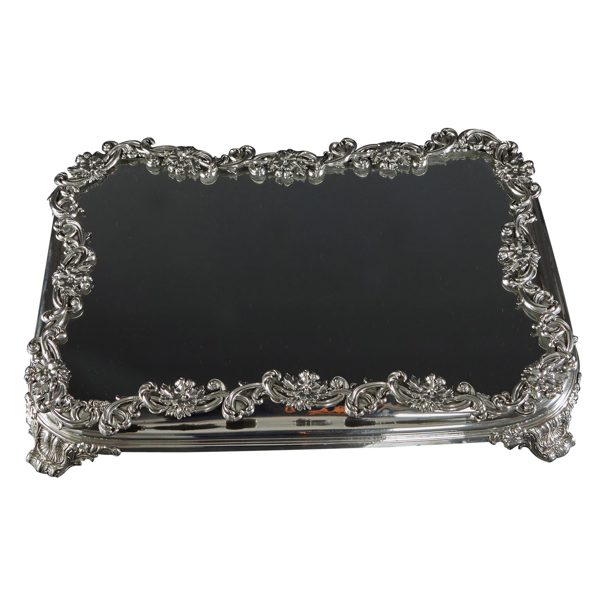 George IV Old Sheffield Plate plateau For Sale at 1stDibs