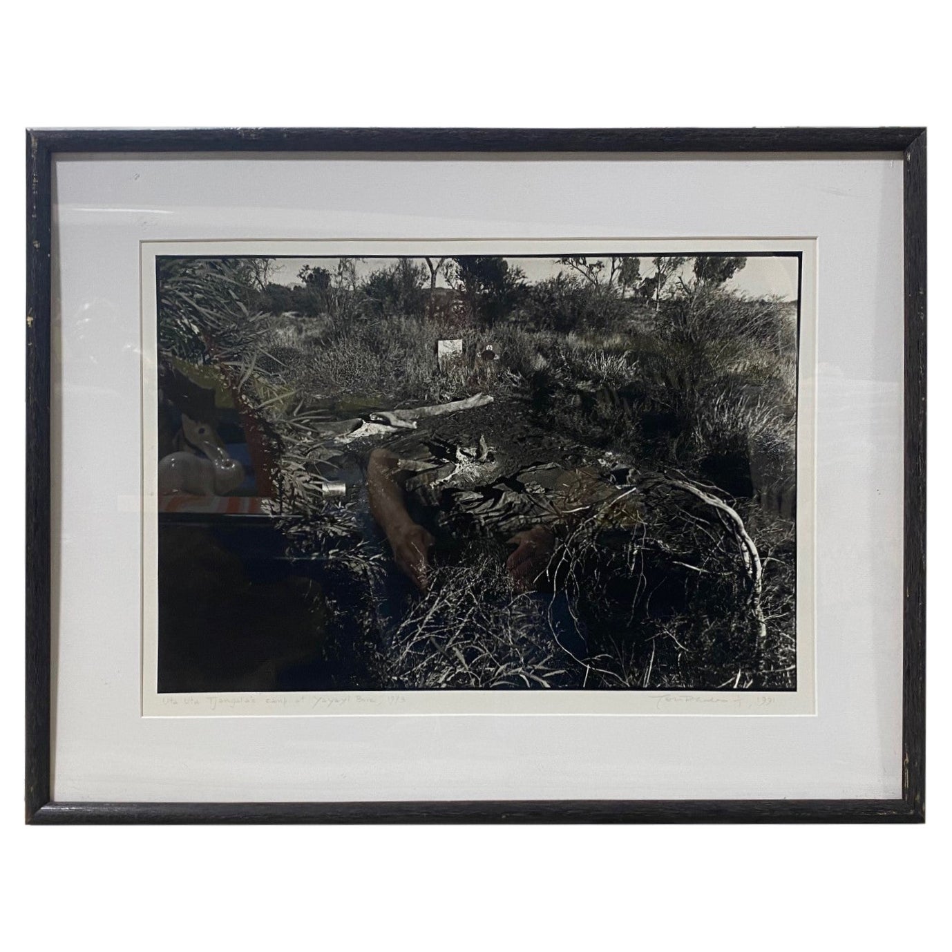 Jon Rhodes Signed Limited Ed Australian Aboriginal Art Silver Gelatin ...