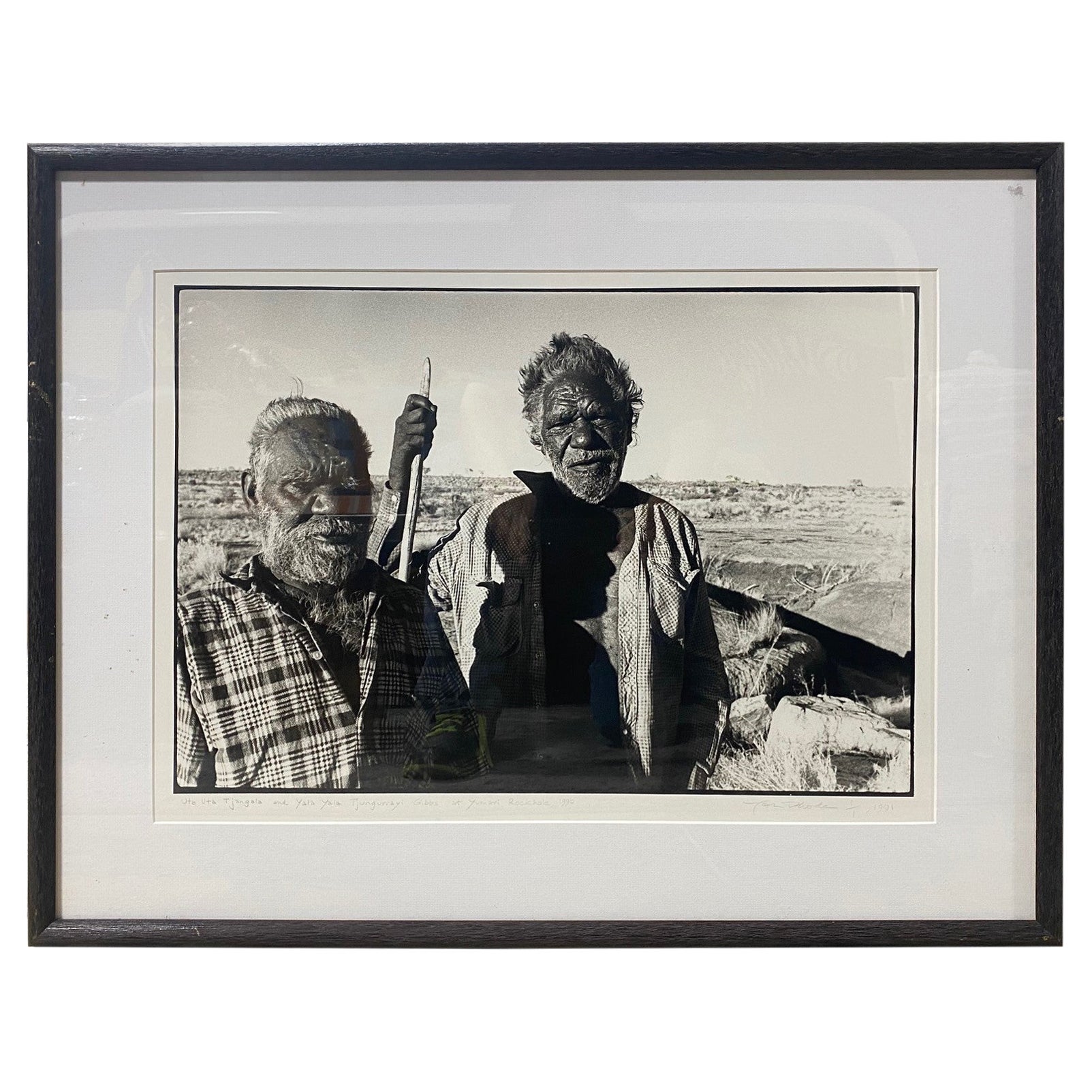 Jon Rhodes Signed Limited Ed Australian Aboriginal Art Silver Gelatin ...