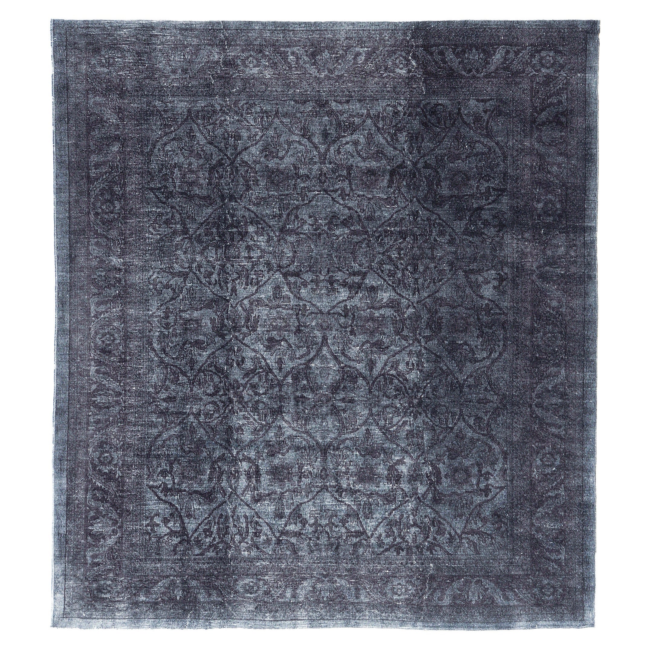 Overdyed Vintage Style Rug For Sale at 1stDibs