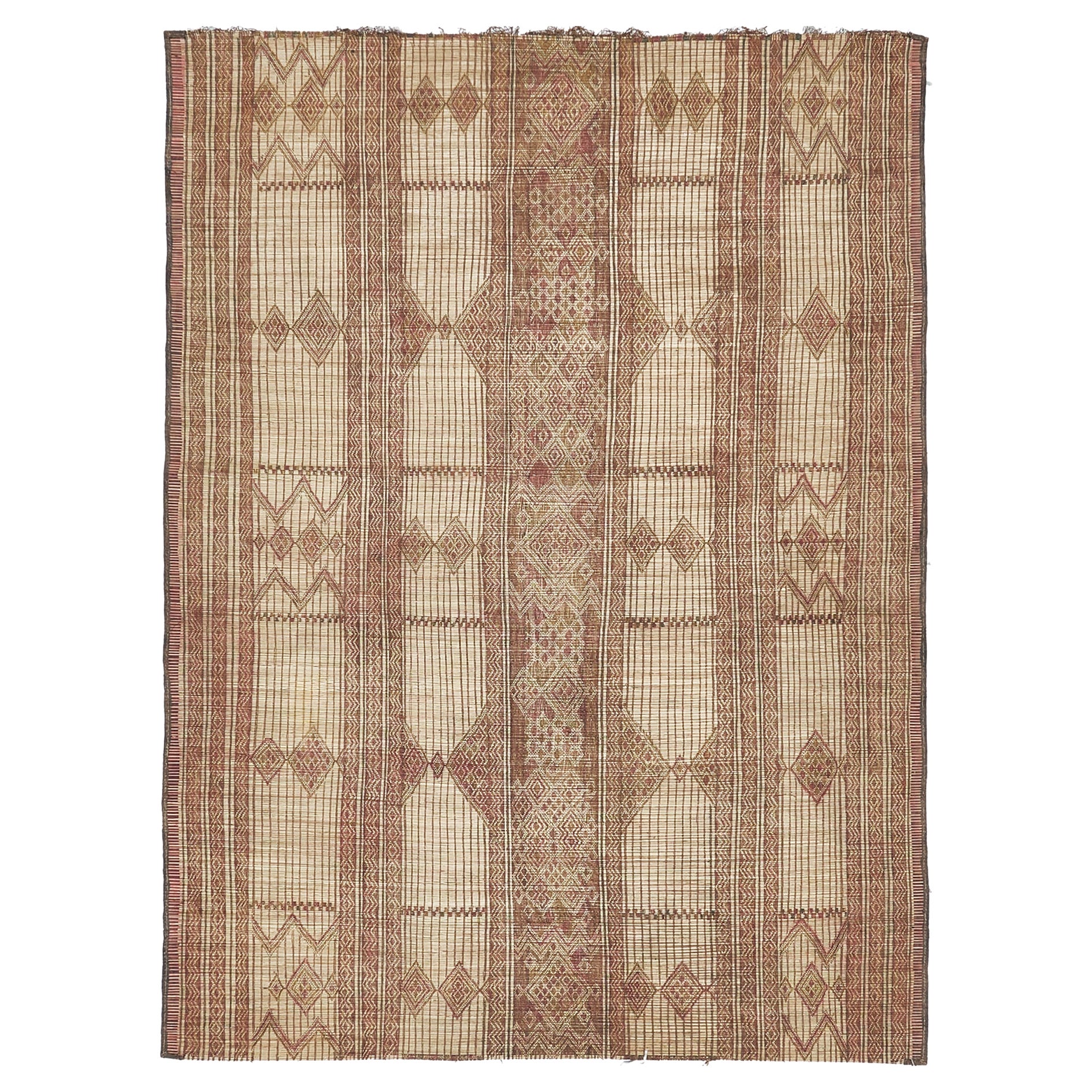 Vintage African Tuareg Mat For Sale at 1stDibs