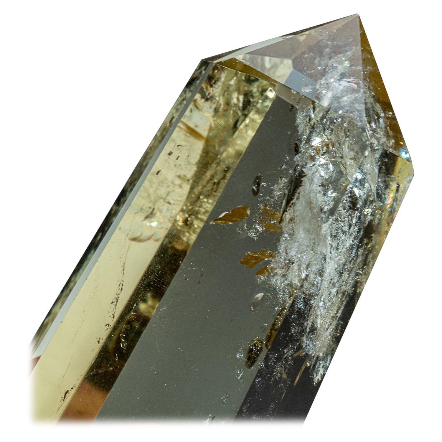 Genuine Museum Quality Double Terminated Citrine Crystal Point (2 lbs ...