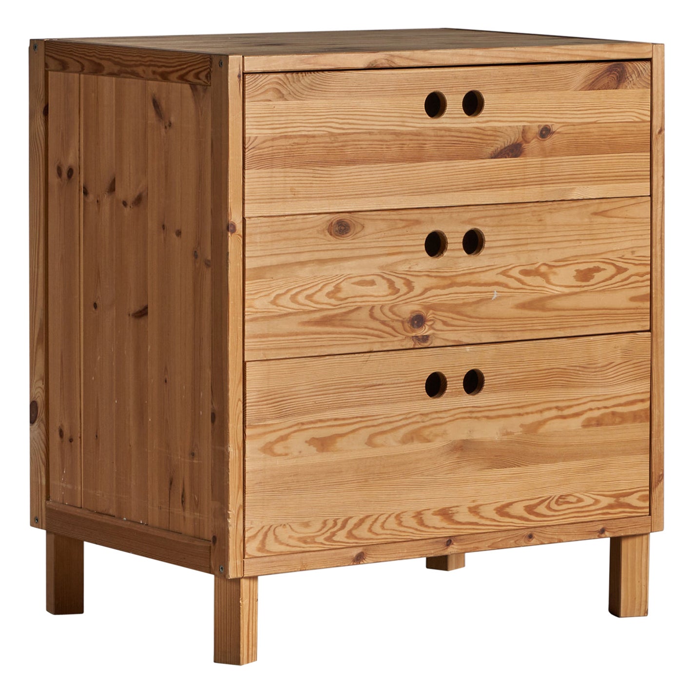 Swedish Designer, Commode, Pine, Sweden, 1970s For Sale at 1stDibs