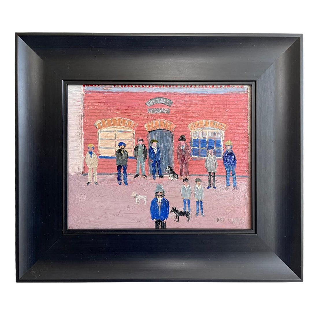 Fred Yates (English), Cheadle Hulme, Oil On Board, Circa 1990 For Sale ...