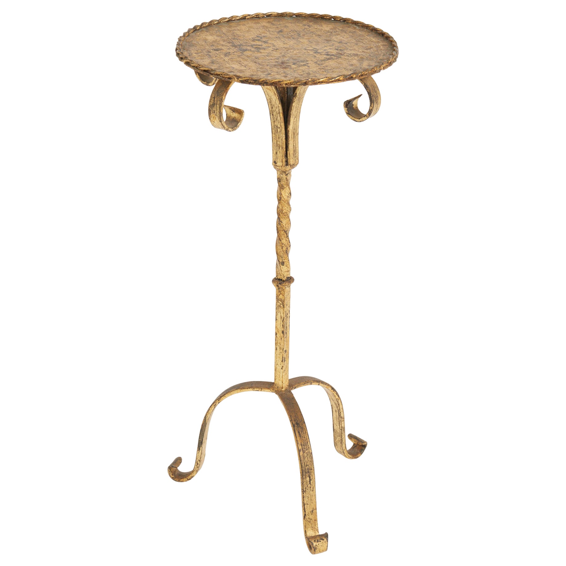 Gilt Martini Table For Sale at 1stDibs