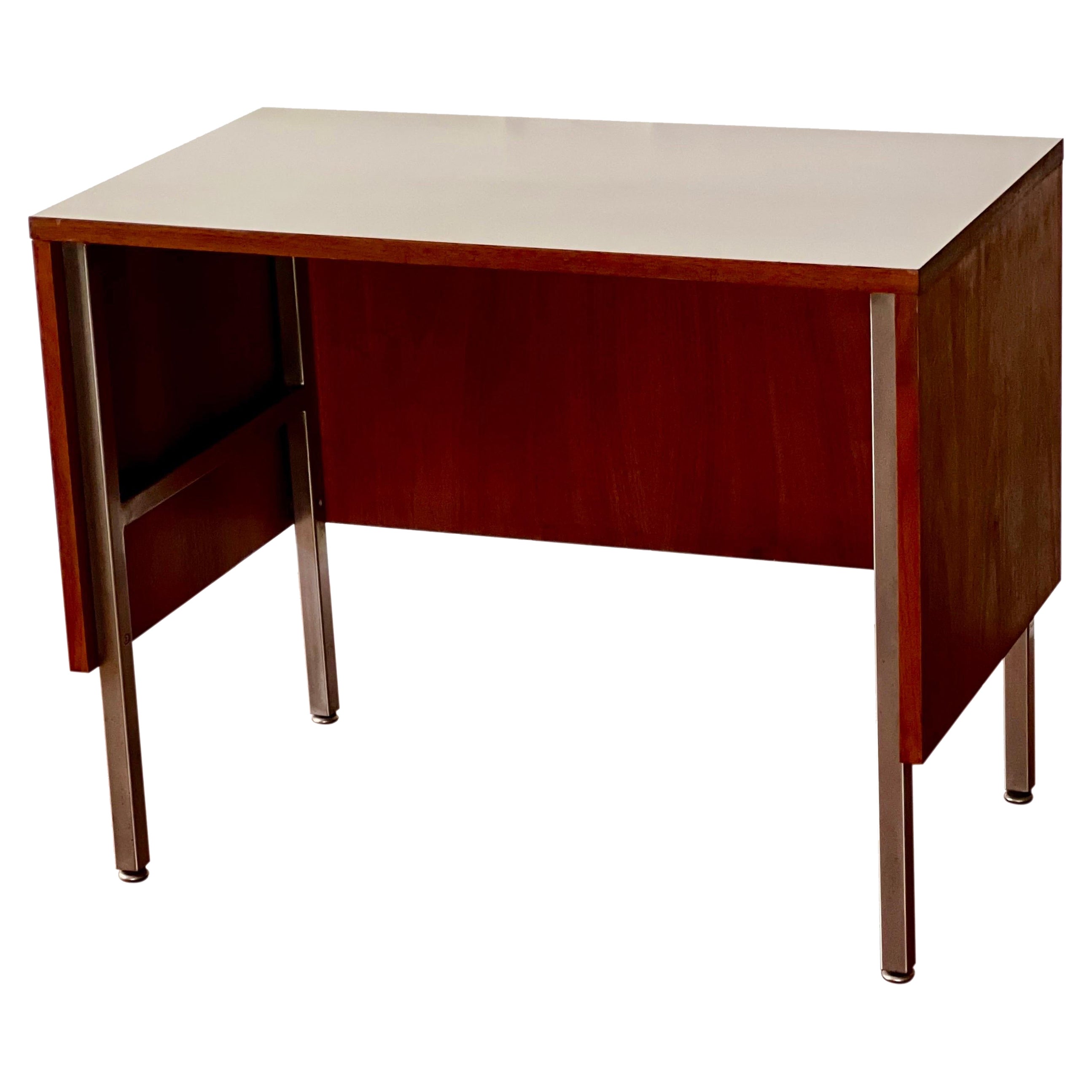 Antique Rustic Black Painted Farmhouse Harvest Work Table For Sale at ...