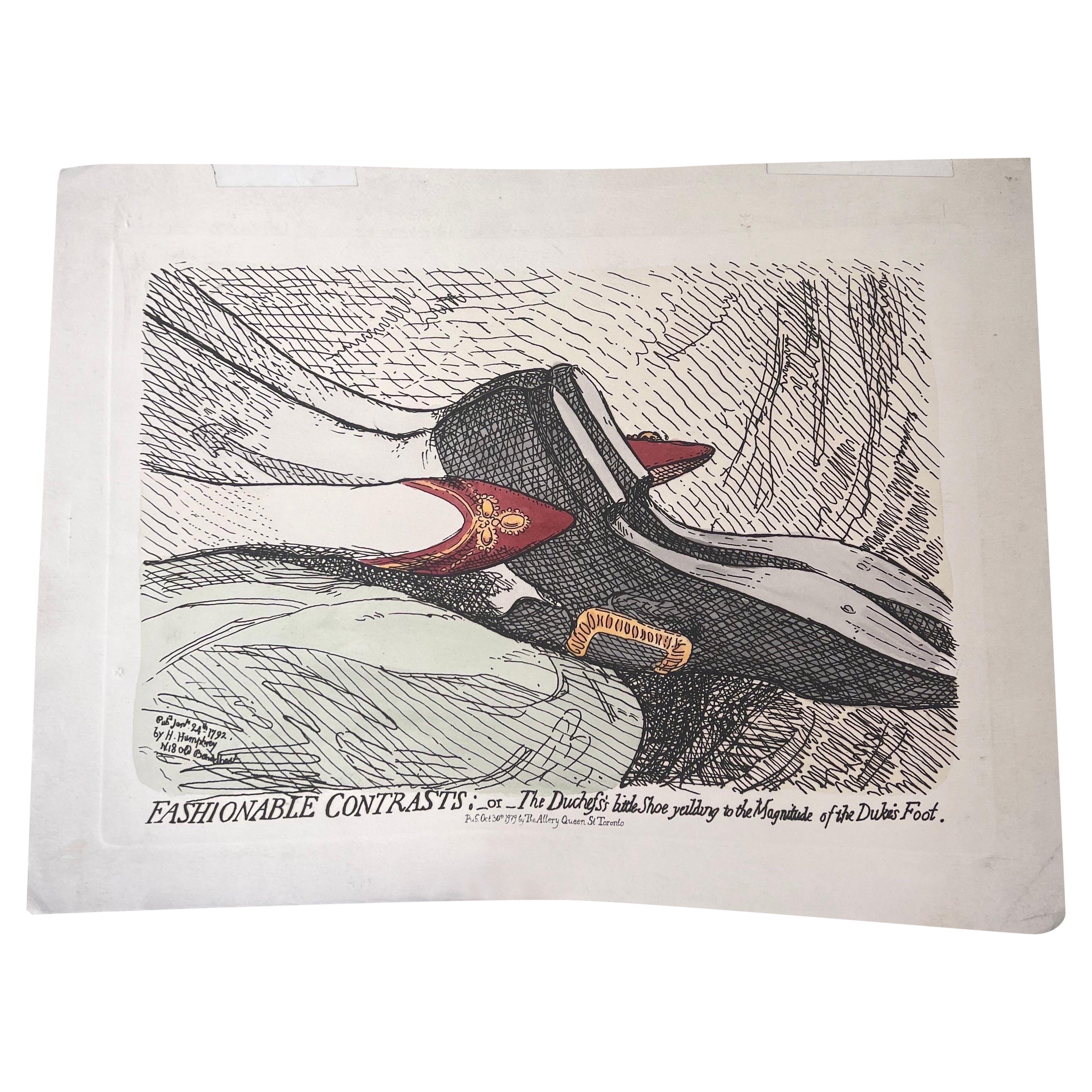 Portrait of an Irish Chief by James Gillray For Sale at 1stDibs