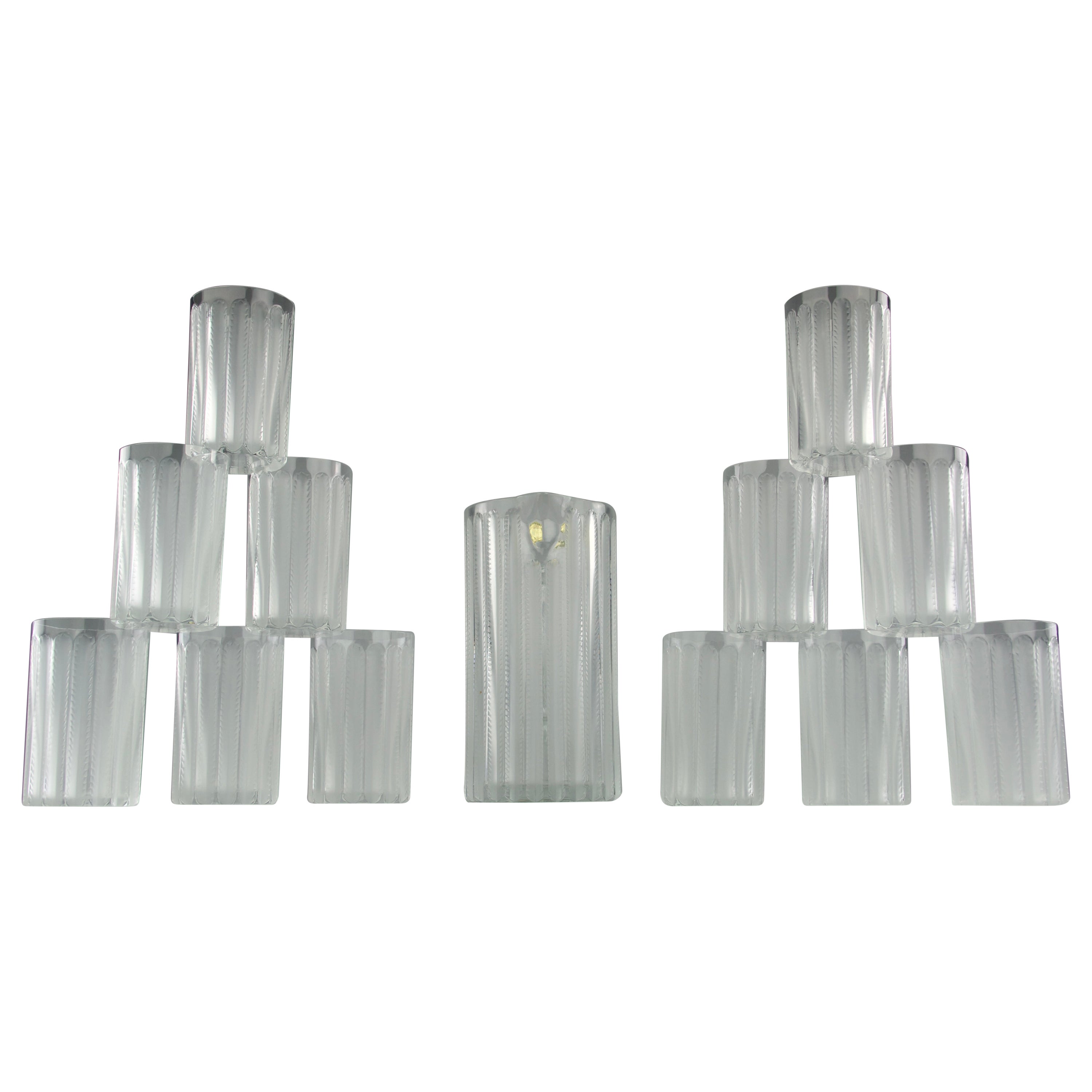 Lalique After René Lalique, 'Jaffa' Model Water/Lemonade Service ...