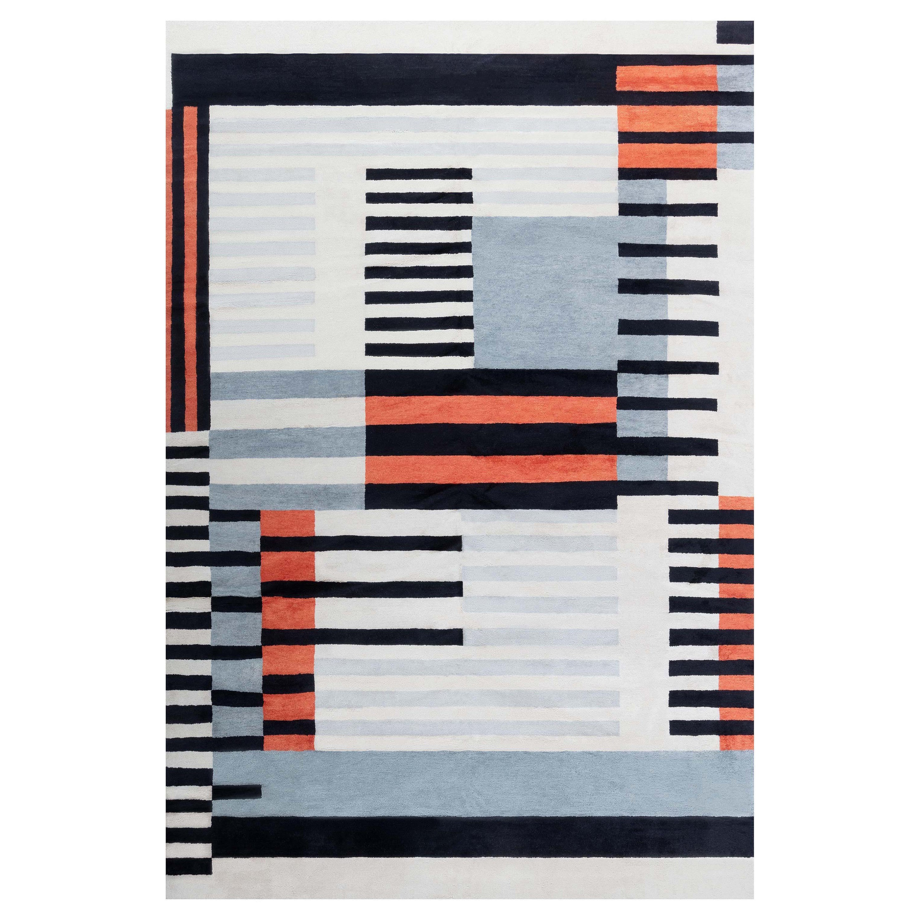Modern Art Deco Rug by Doris Leslie Blau For Sale at 1stDibs