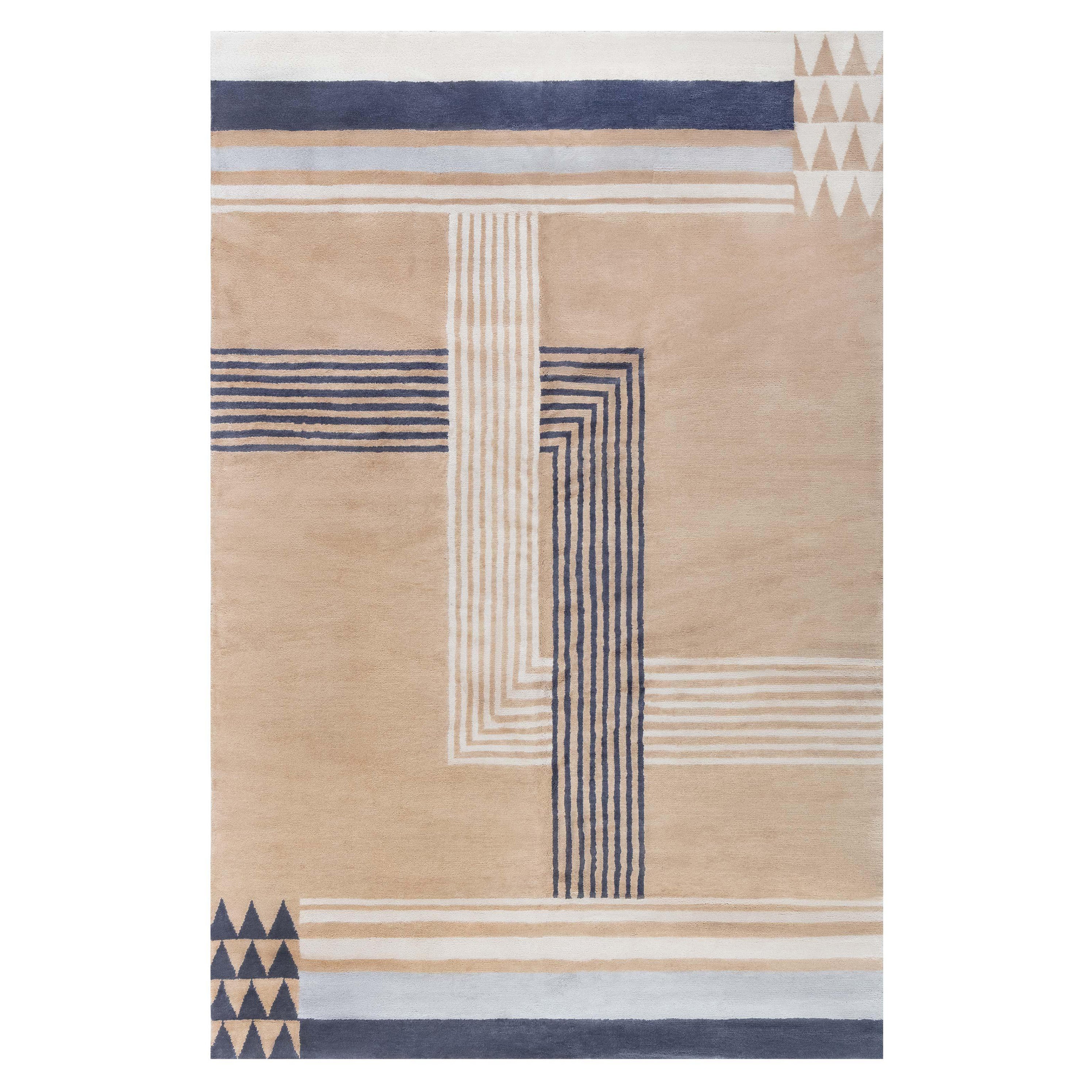 Modern Art Deco Rug by Doris Leslie Blau For Sale at 1stDibs