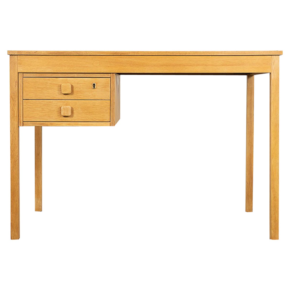 Danish Mid-Century Modern Omann Jun Model 76 Teak Writing Desk For Sale ...
