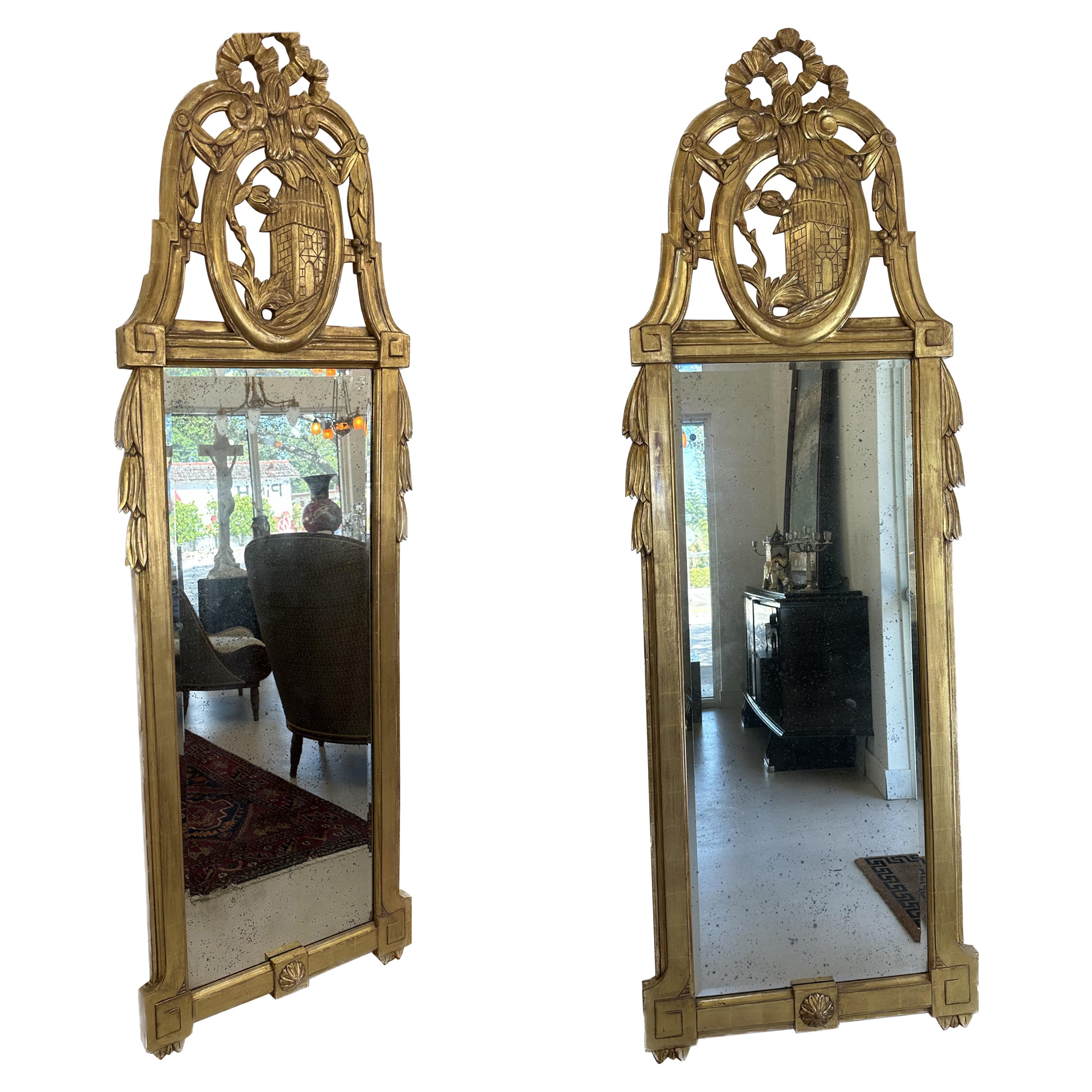 Marion Large Mirror For Sale at 1stDibs