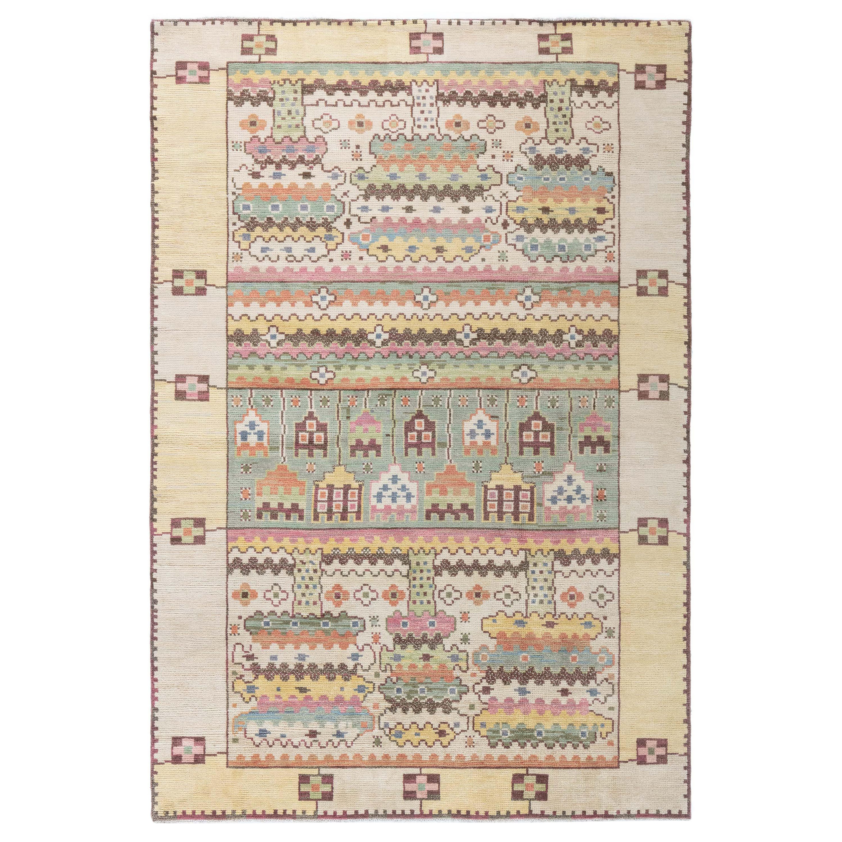 Doris Leslie Blau Collection Swedish Pile Rug For Sale at 1stDibs