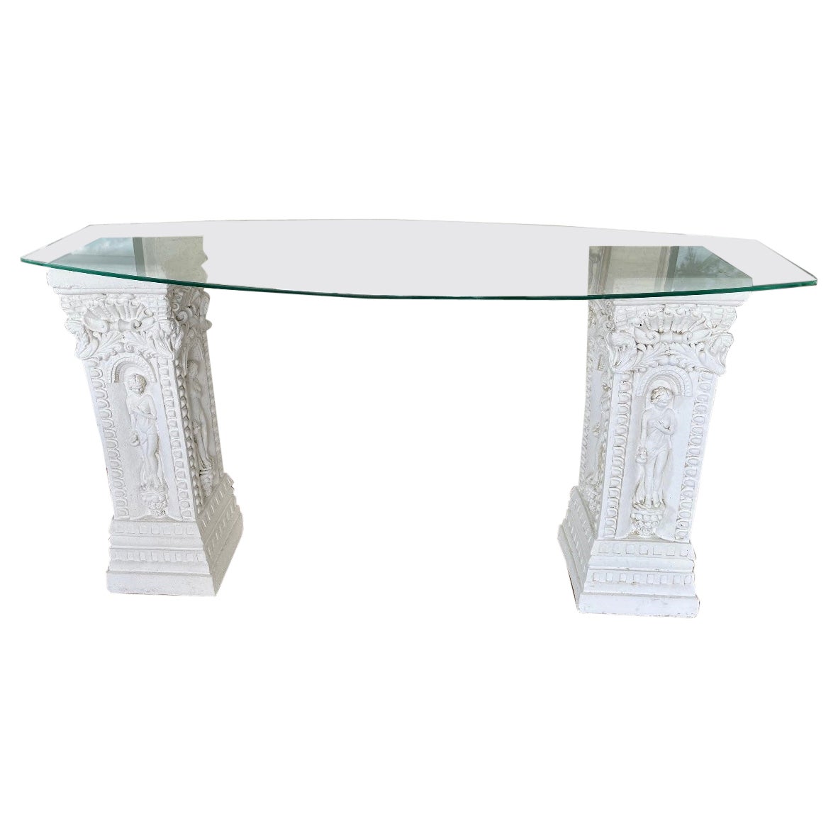 Heirloom Roman Pillar Table For Sale at 1stDibs