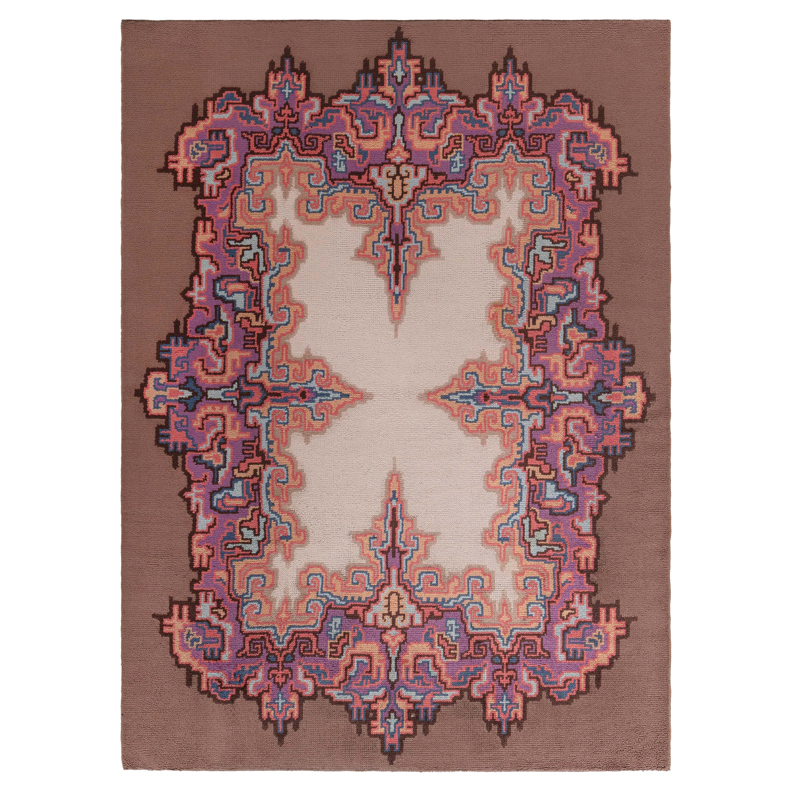 Art Deco Amsterdamse School Carpet or Rug Model Silma by Jaap Gidding ...