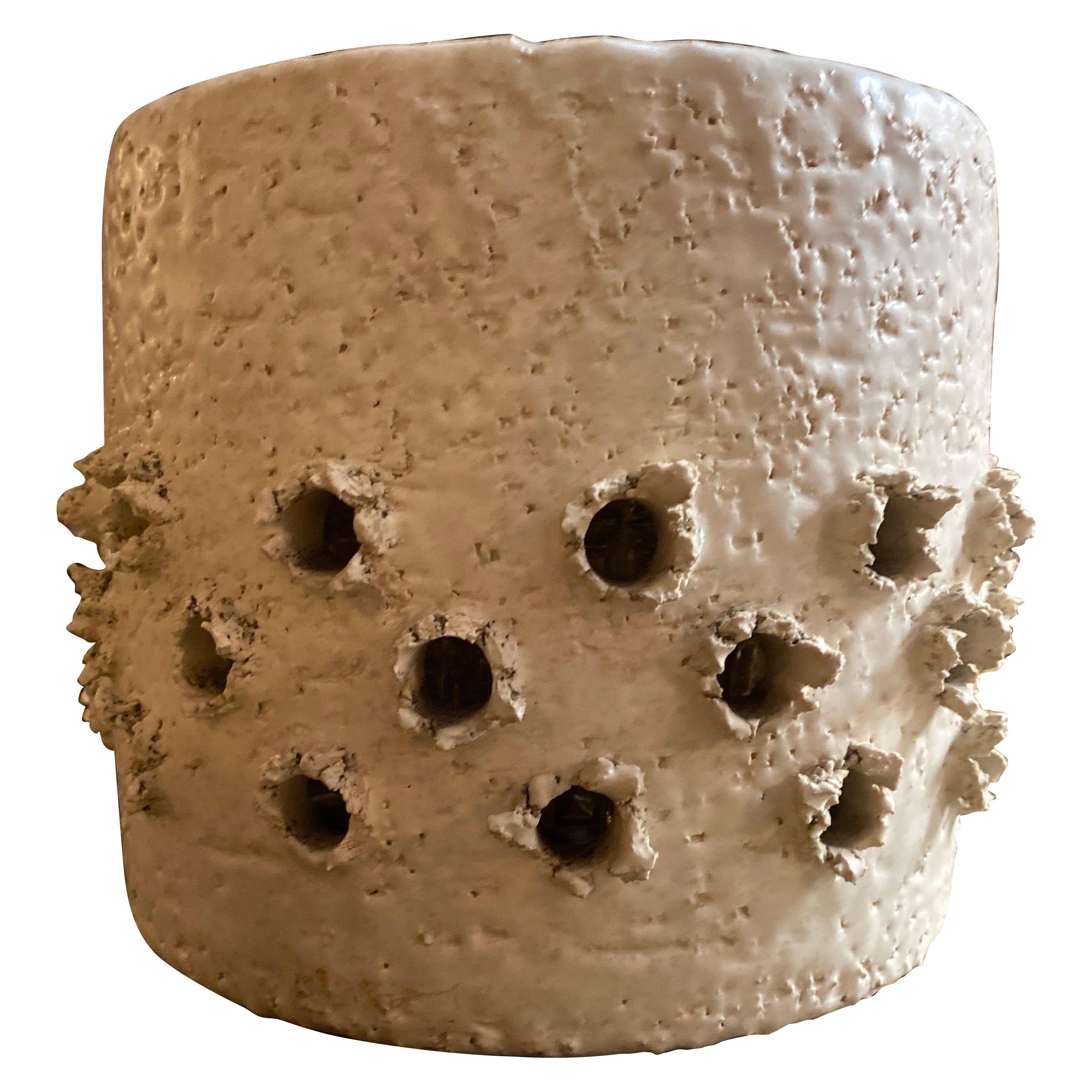 Harding Black Ceramic Pitcher 1973 at 1stDibs