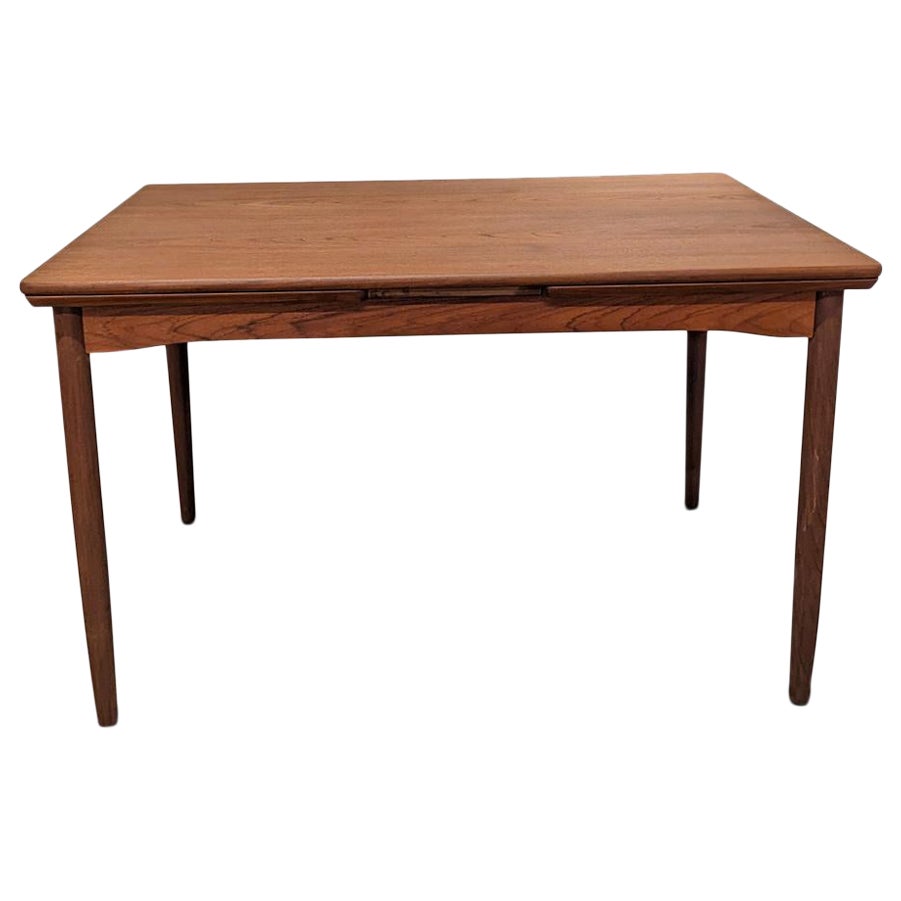 Rectangular Dining Table w 2 Leaves - 082311 Vintage Danish Mid Century ...