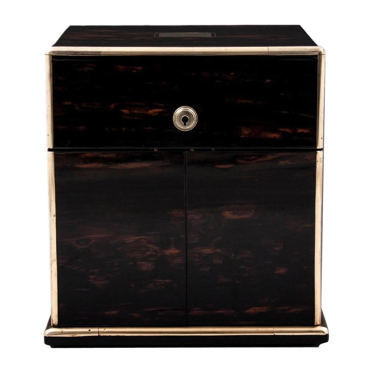 Victorian Coromandel Decanter Box For Sale at 1stDibs