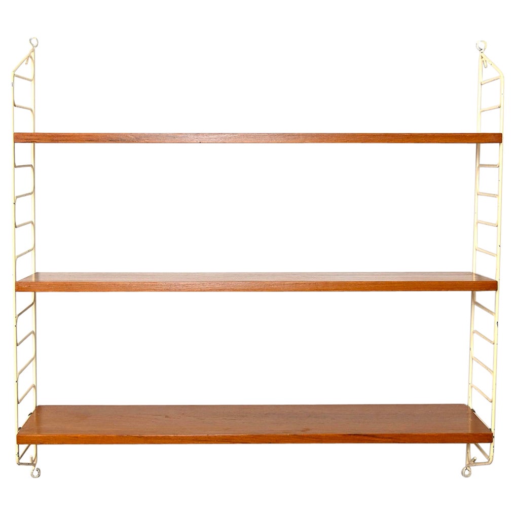 Swedish shelving with three shelves For Sale at 1stDibs