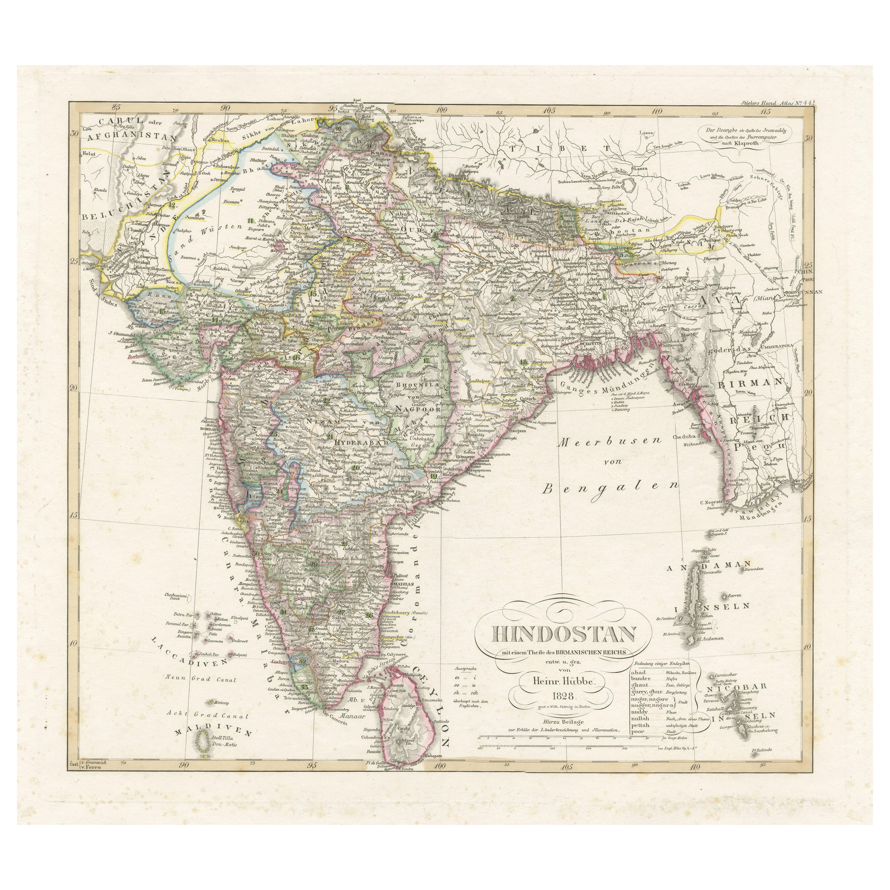 Ancient Hindustan Map