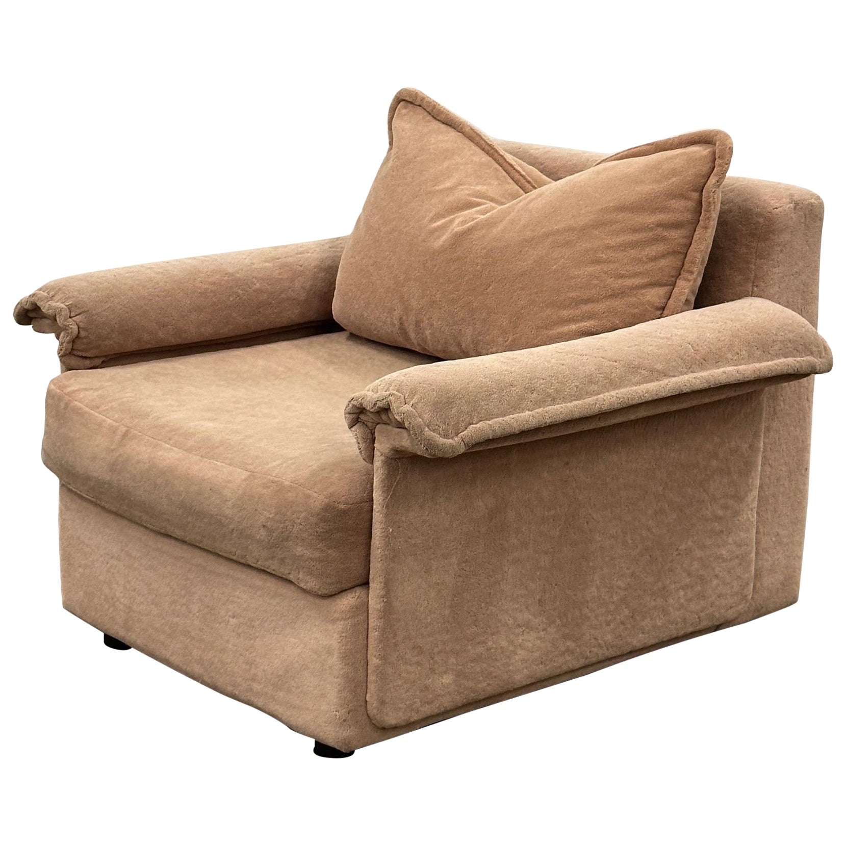 Chunky Terry Cloth Modular Sectional For Sale at 1stDibs