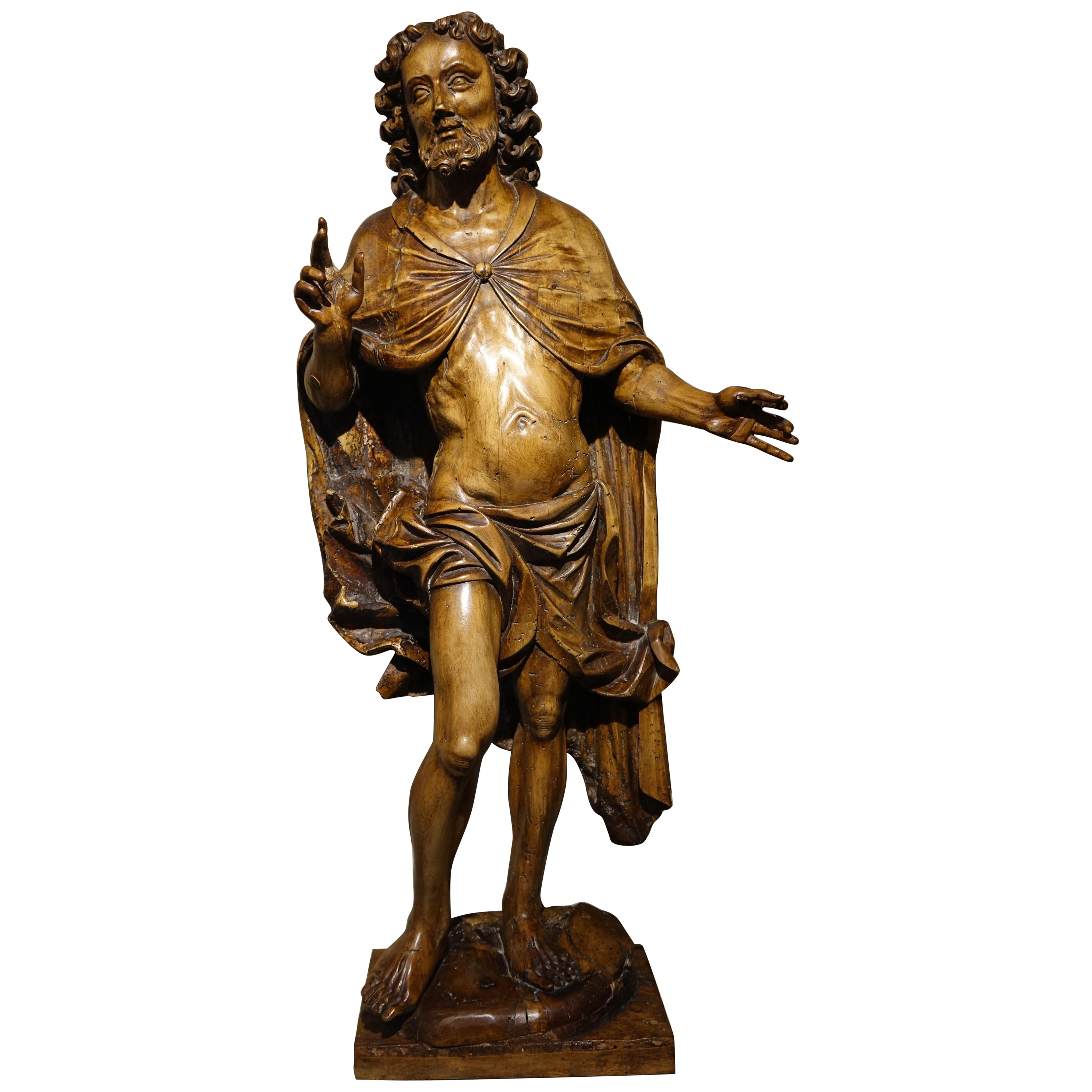 Early 20th Century Bronzed Plaster Sculpture of Christ by Gebroeders ...