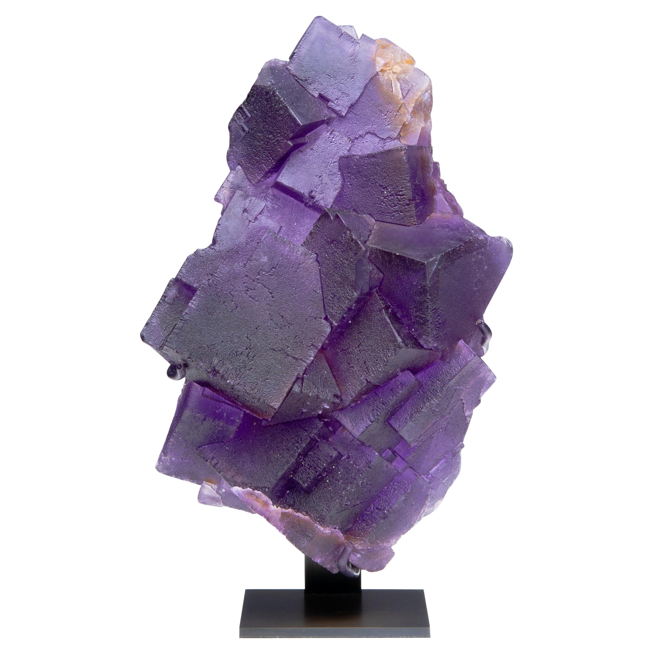 Deep purple fluorite formation For Sale at 1stDibs